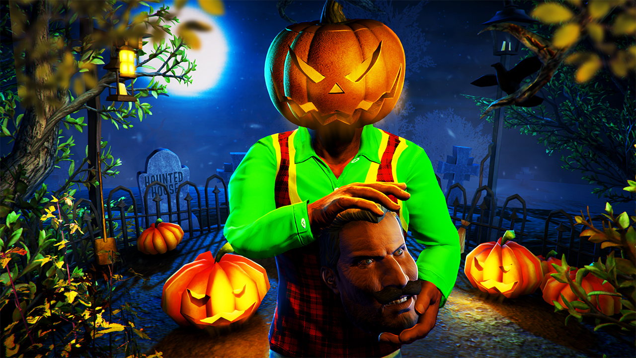 Five Nights Of Halloween: Hello Scary Neighbor Child Escape Spooky ...