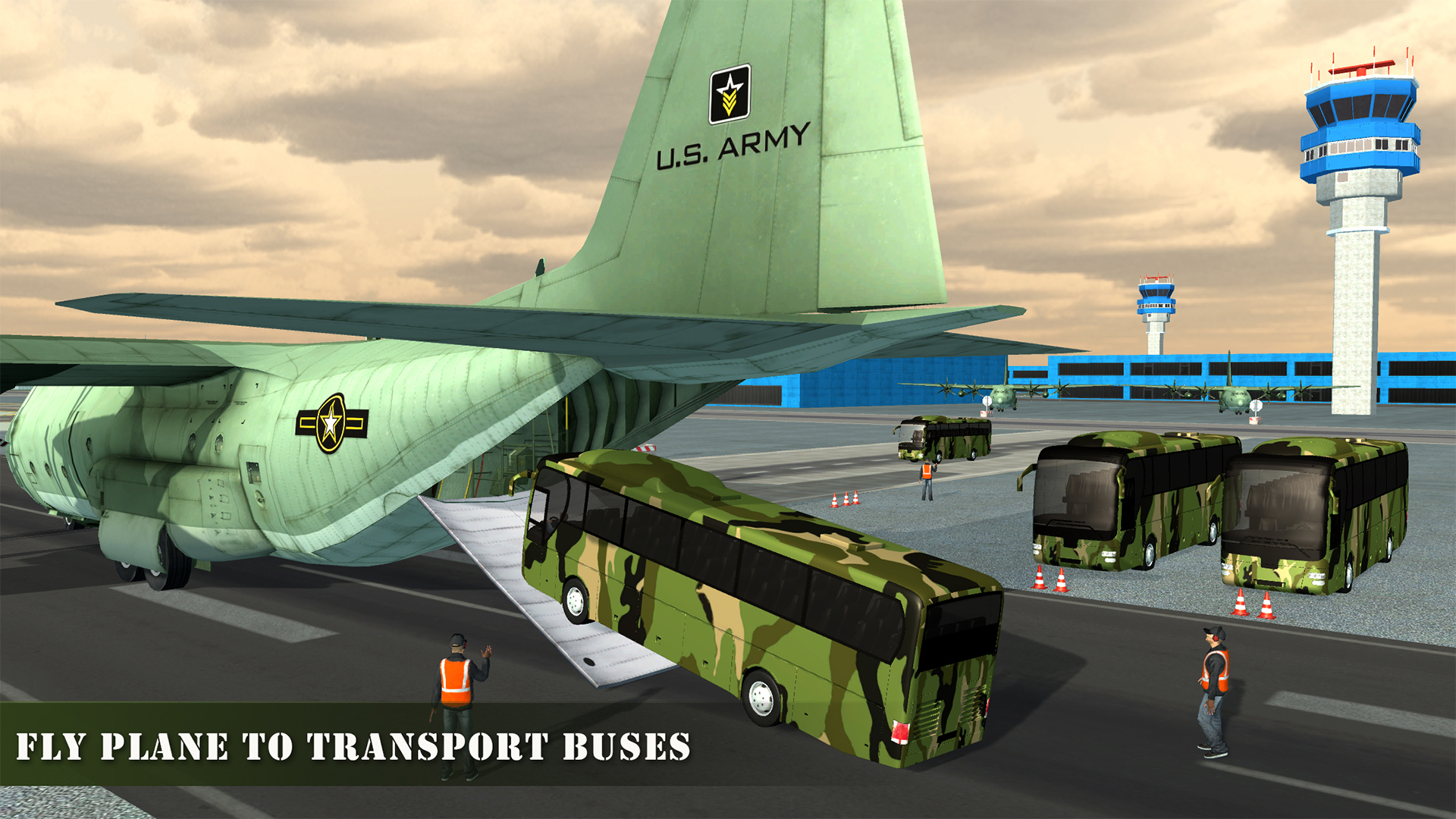 US Army Bus Driver Plane Transport Game - App on Amazon Appstore