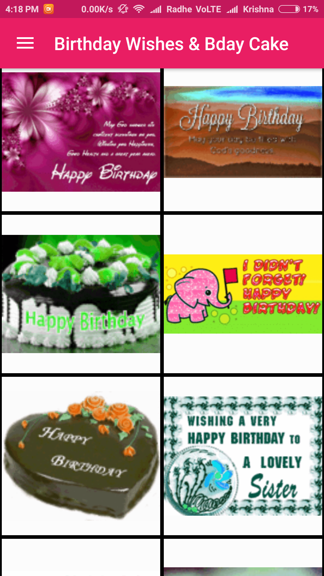 Birthday Wishes & Bday Cake - App on Amazon Appstore