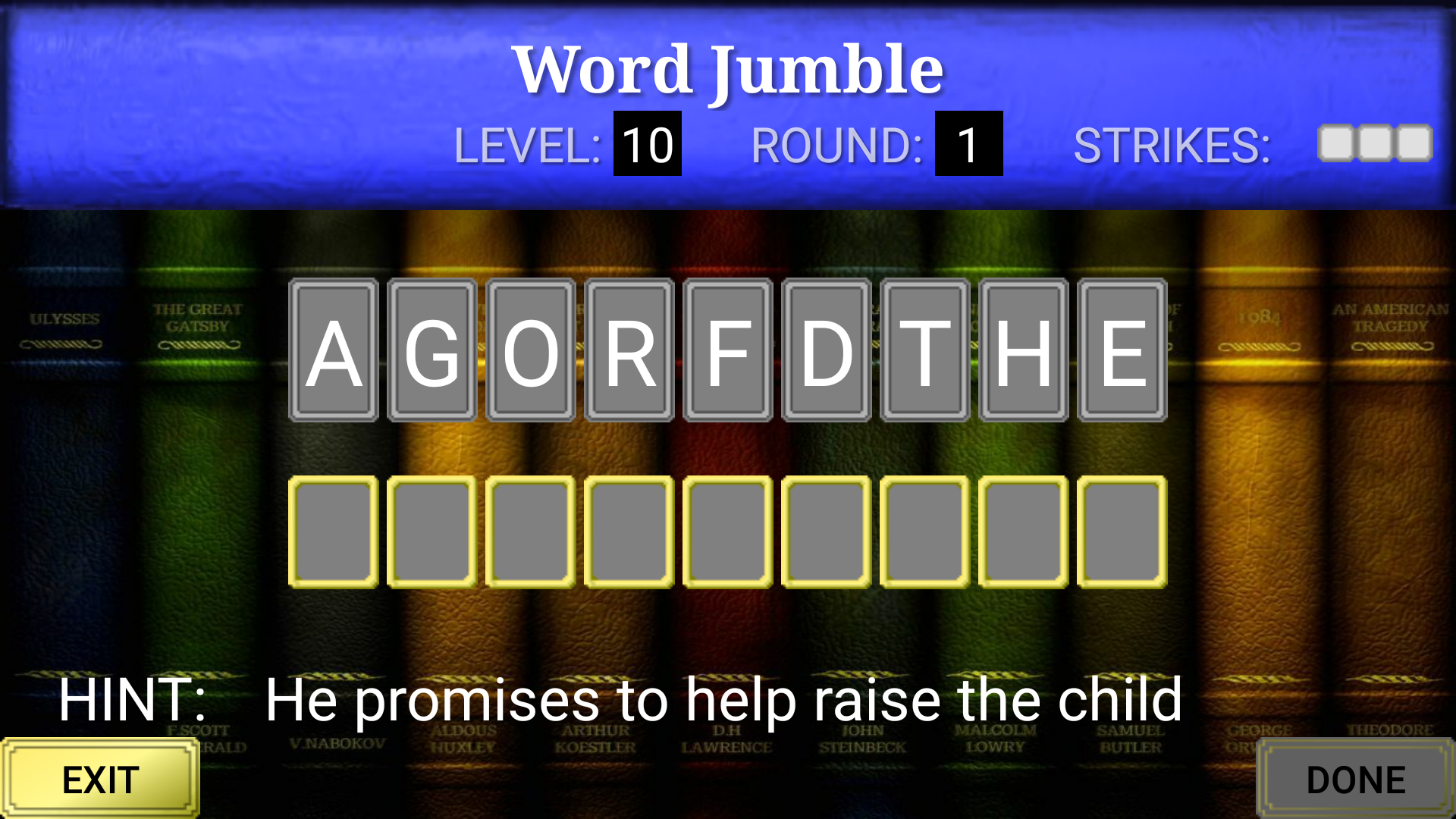 Word Jumble - App on Amazon Appstore