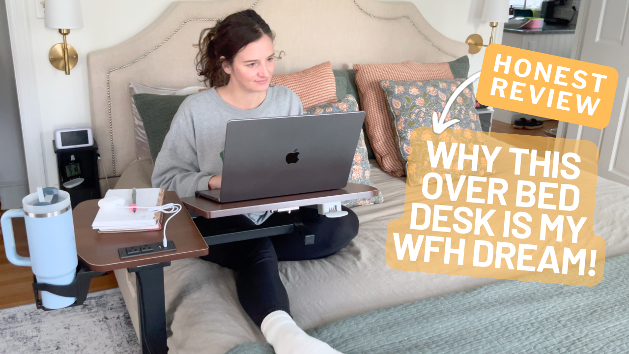 Watch This Over Bed Desk Changed My Workday - Here's How on Amazon Live
