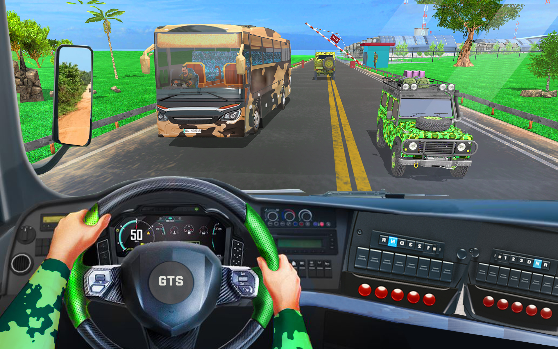 Army Bus Games 3D: Bus Simulator 2024 - Bus Games Military Bus Driving ...