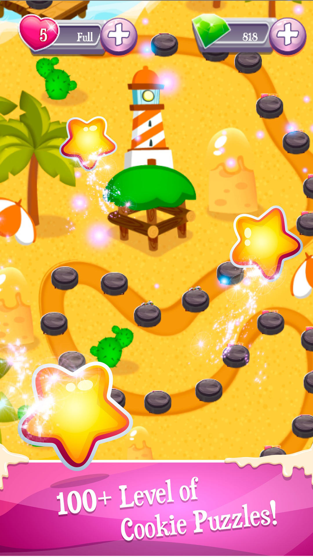 Cookie Garden Smash - Match Three Mania: Match The Candy Blocks - App ...