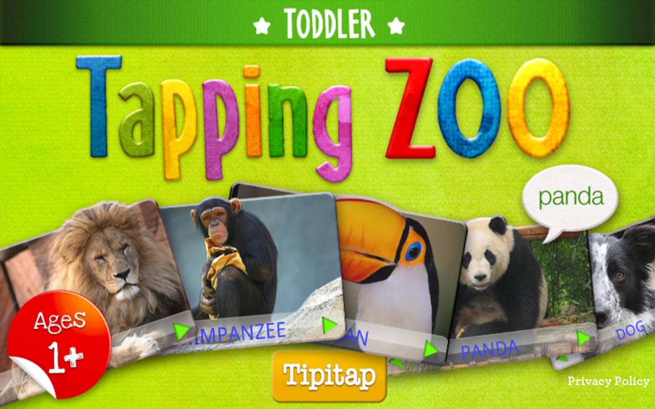 Toddler Tapping Zoo - Application sur Amazon Appstore