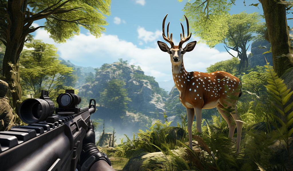Deer Hunter Game Classic Wild Animal Safari Hunting Game Real Animal ...