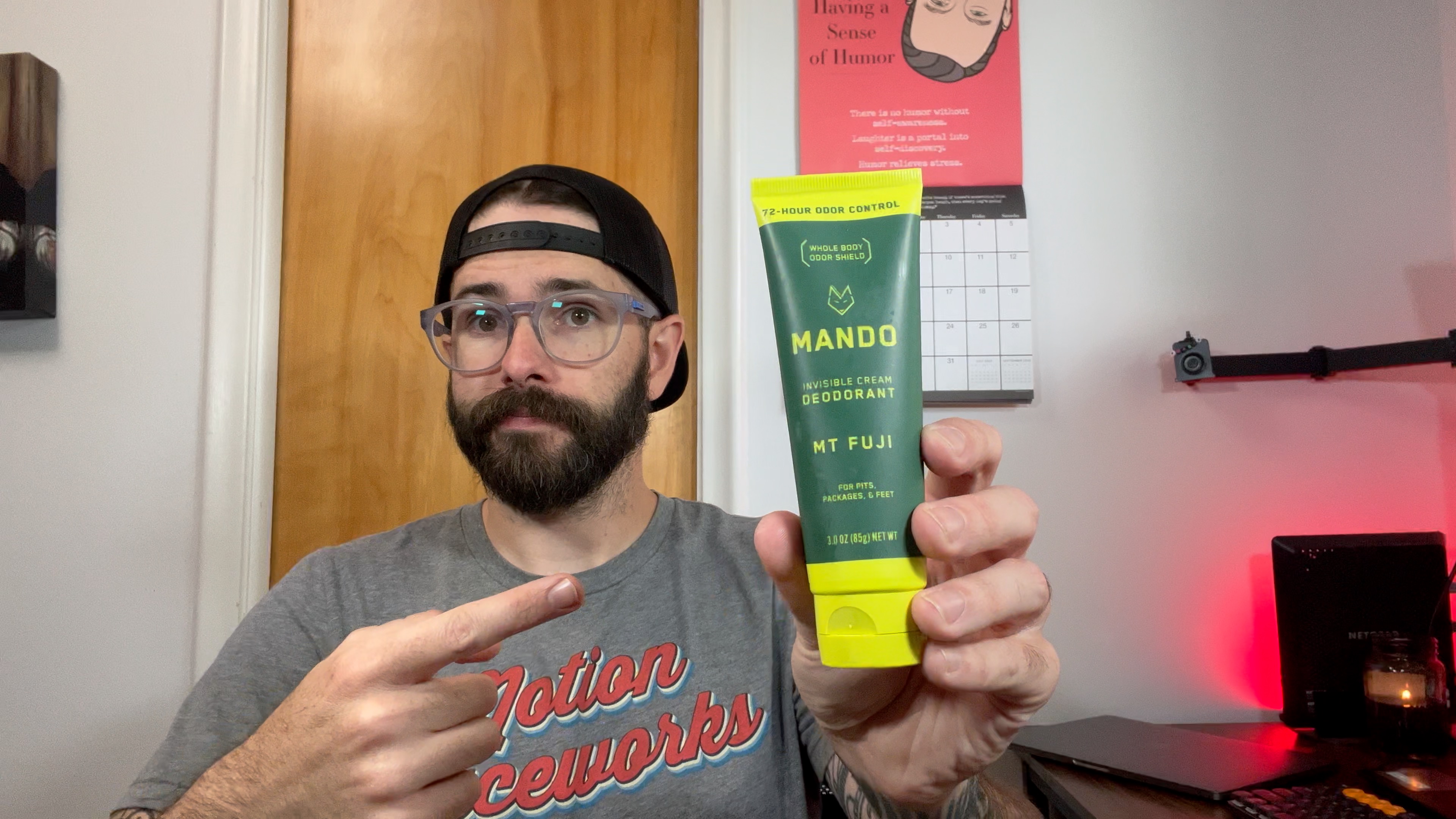 Watch Mando cream deodorant review! on Amazon Live