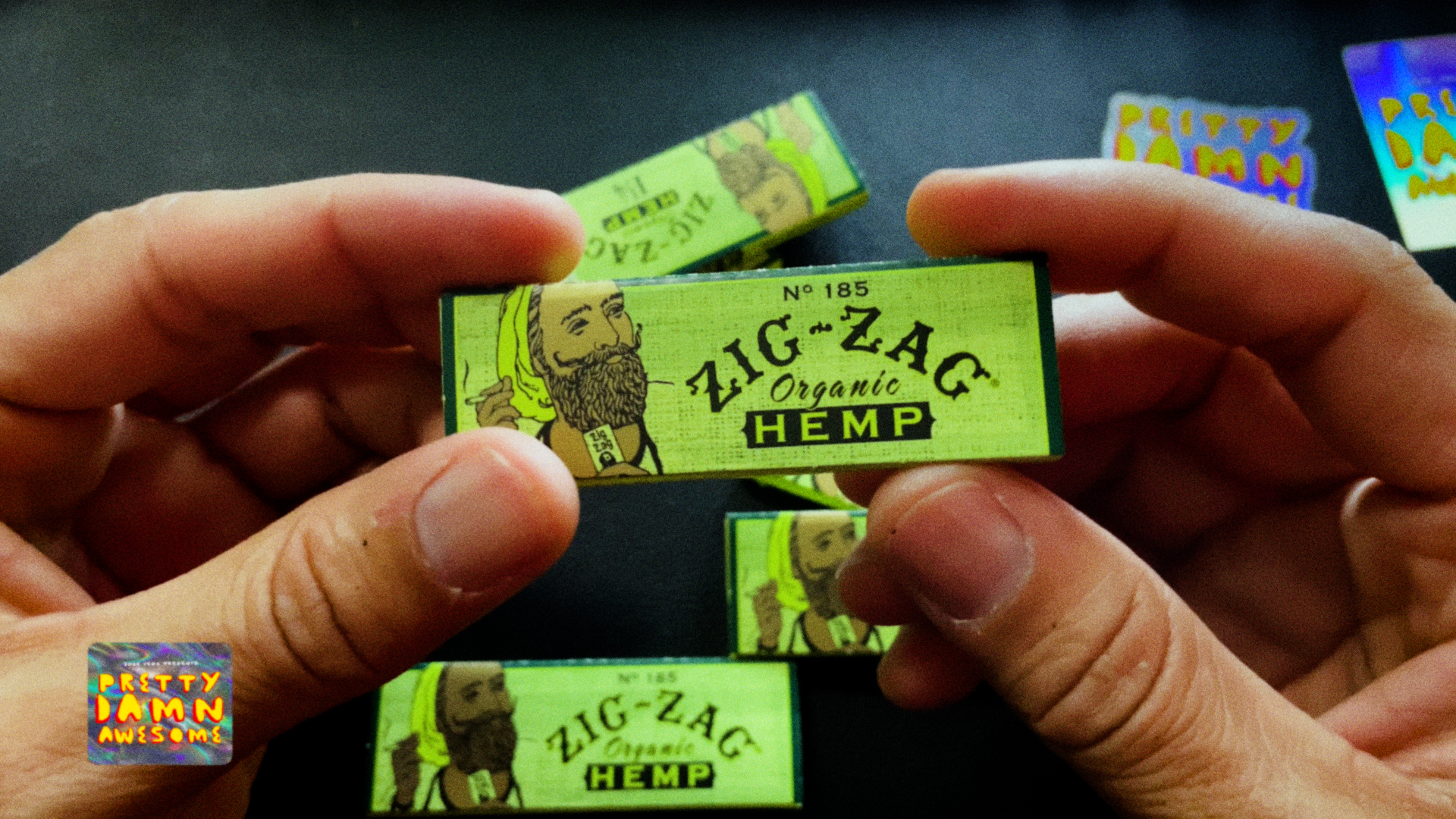 Watch Pretty Damn Awesome& Zig Zag Rolling Papers Organic Hemp on ...