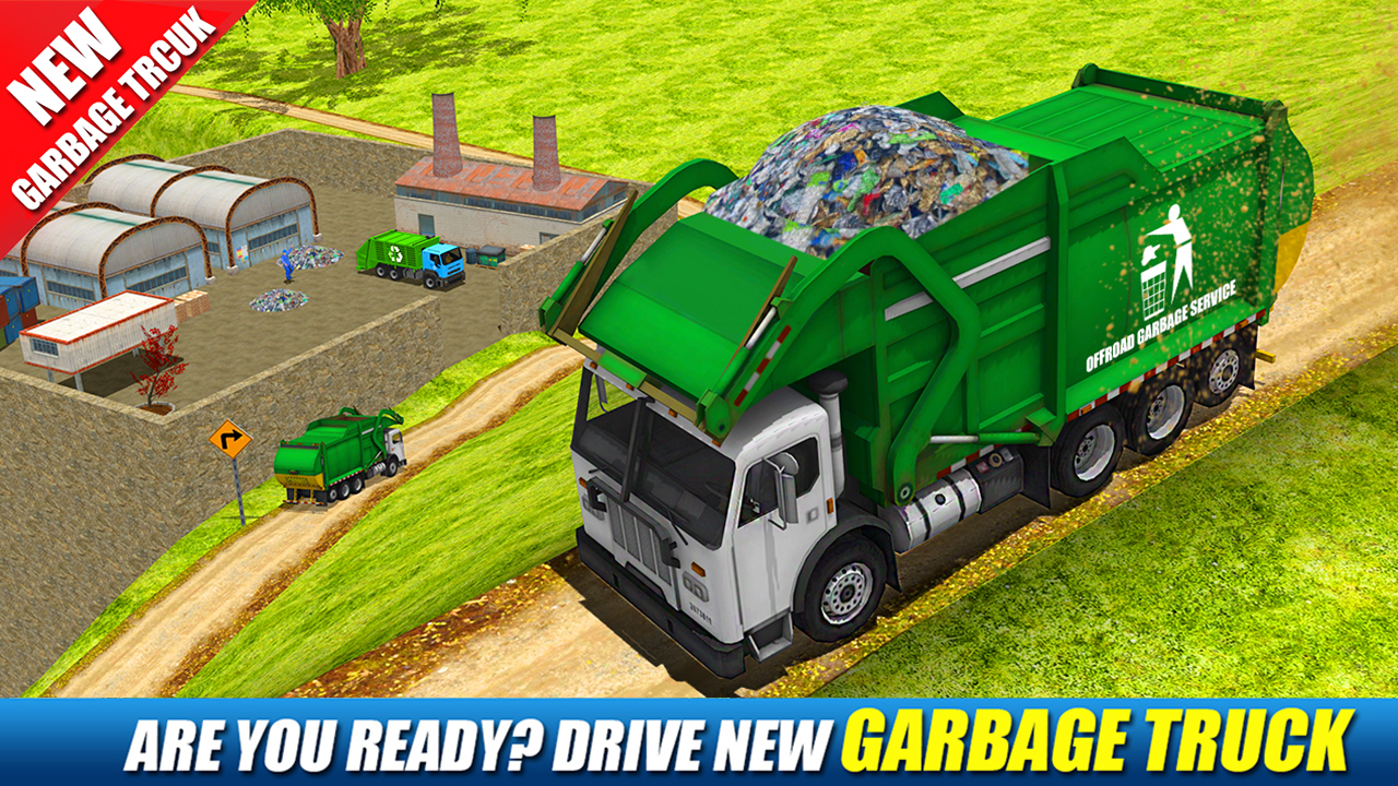 Garbage Truck Games : Trash Truck Driving Simulator - Waste Garbage ...