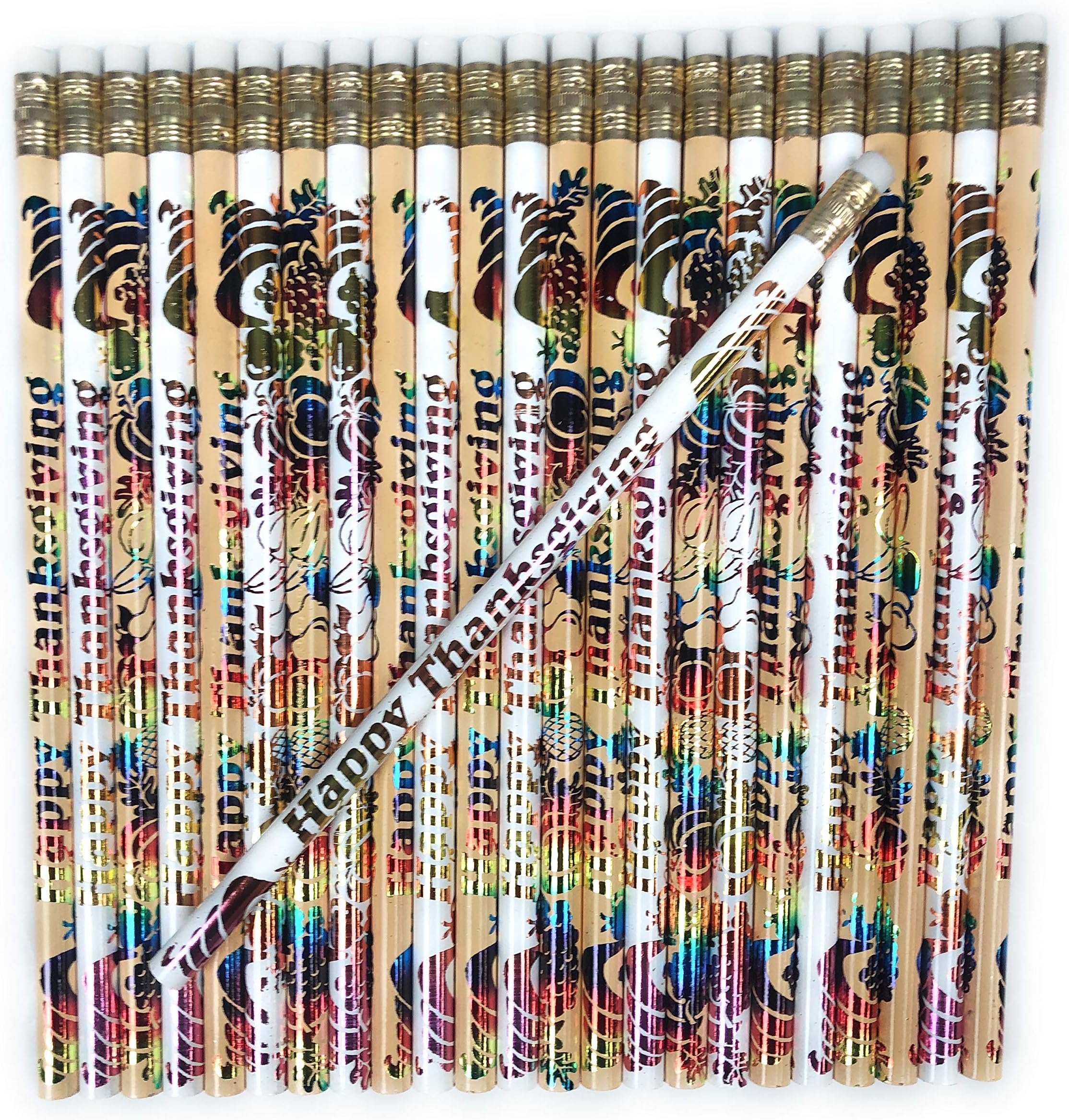 Amazon.com : Harloon Thanksgiving Gifts Fall Pencils Including ...