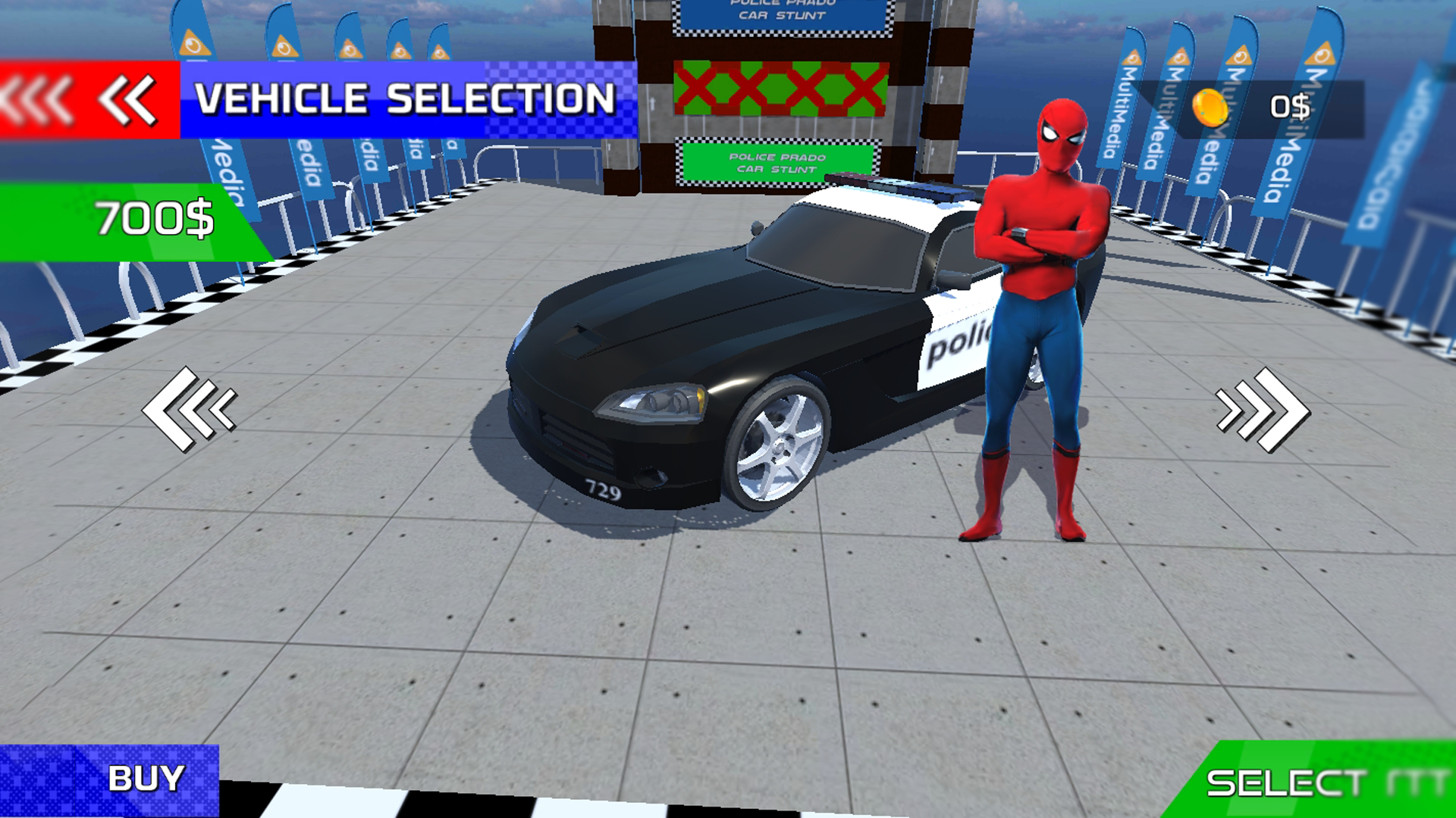 Superhero Police Car Racing Games: Cop Hero GT Stunt - Mega Ramp Race ...