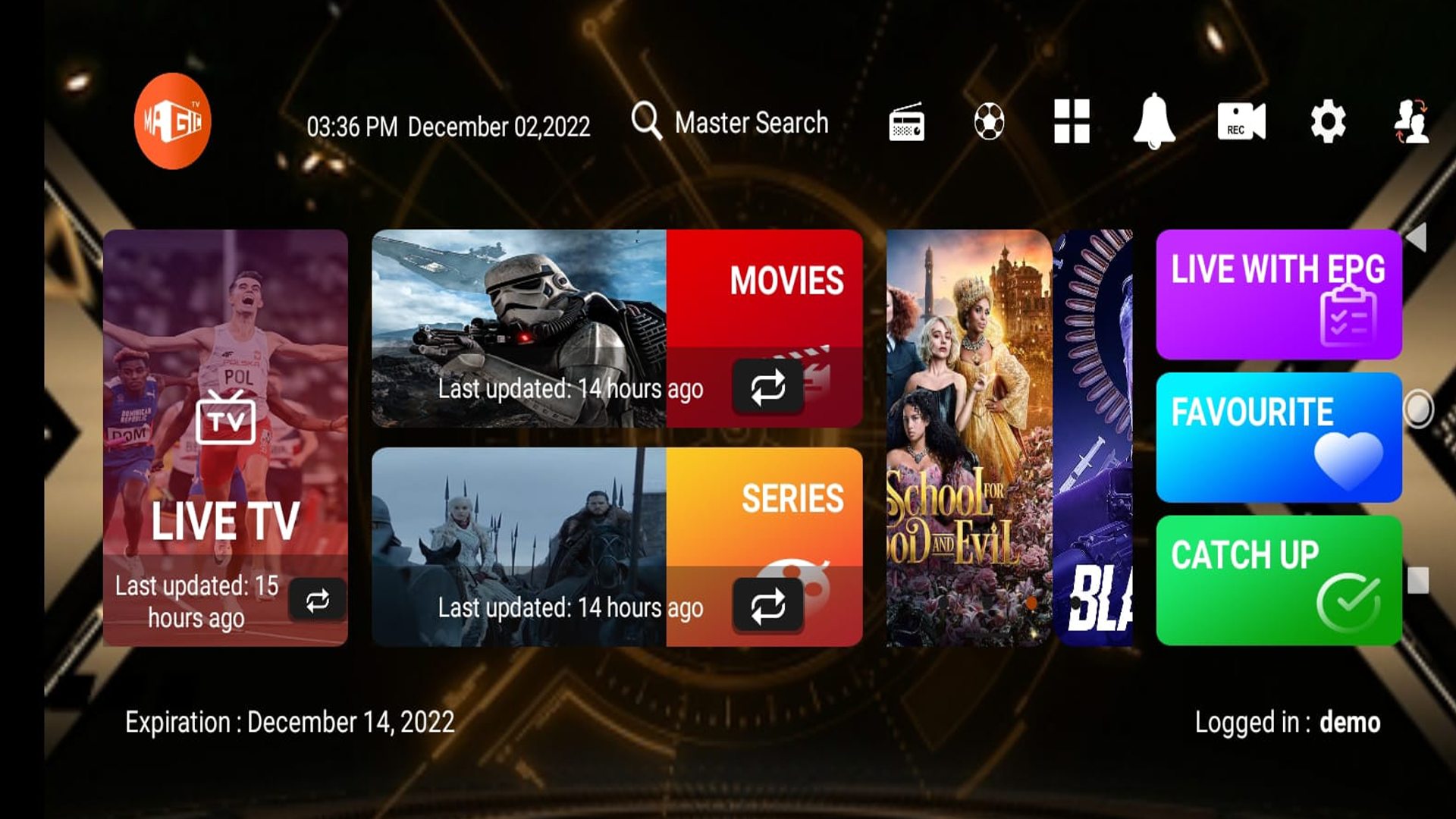 MAGICTV PLAYER - App on Amazon Appstore