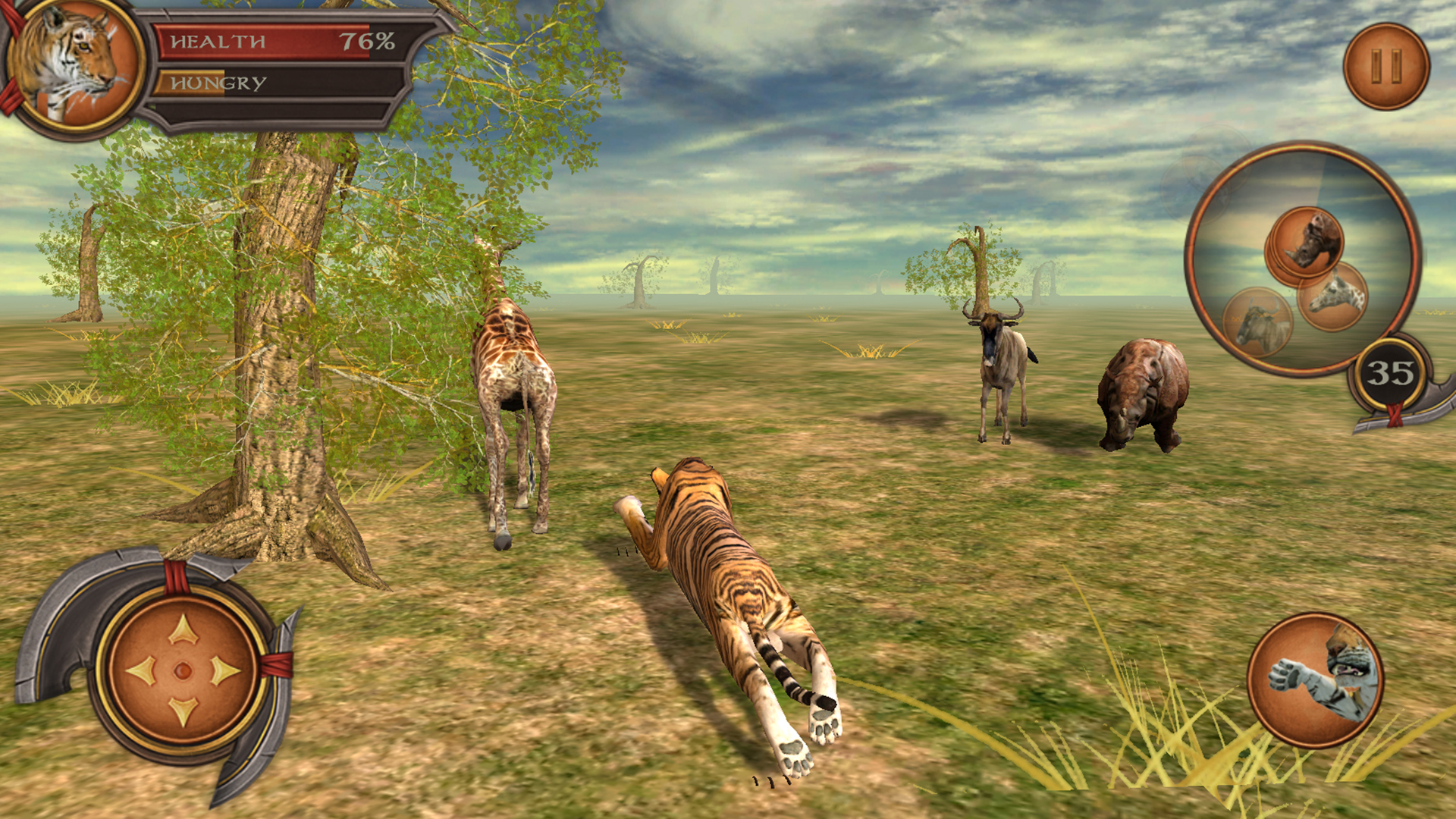 Tiger Adventure Simulator 3D - App on Amazon Appstore