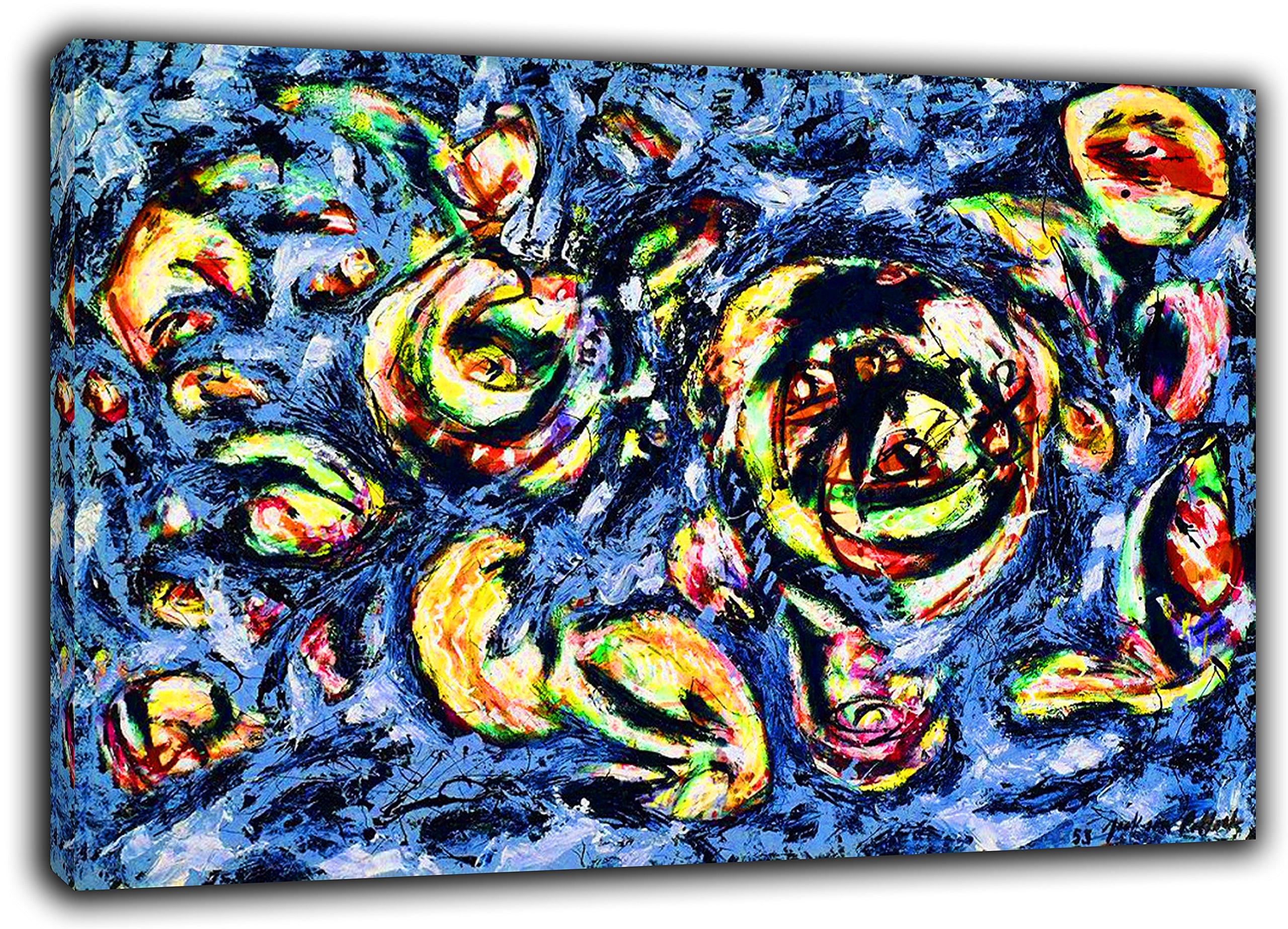 Jackson Pollock Oceano Cinza Uma Pintura De Jackson Pollock