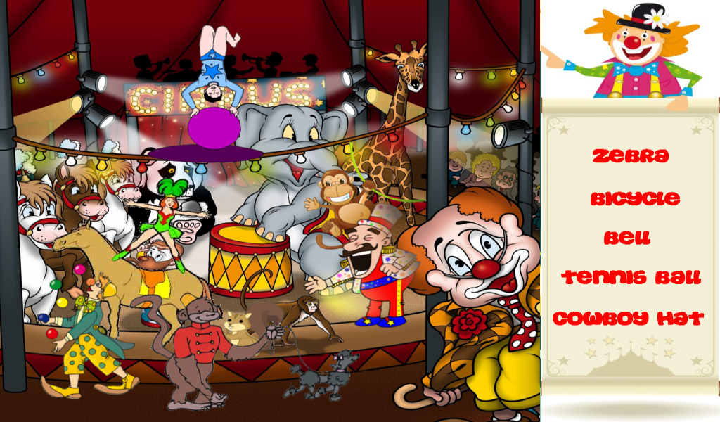 Circus Hidden Objects - App on the Amazon Appstore