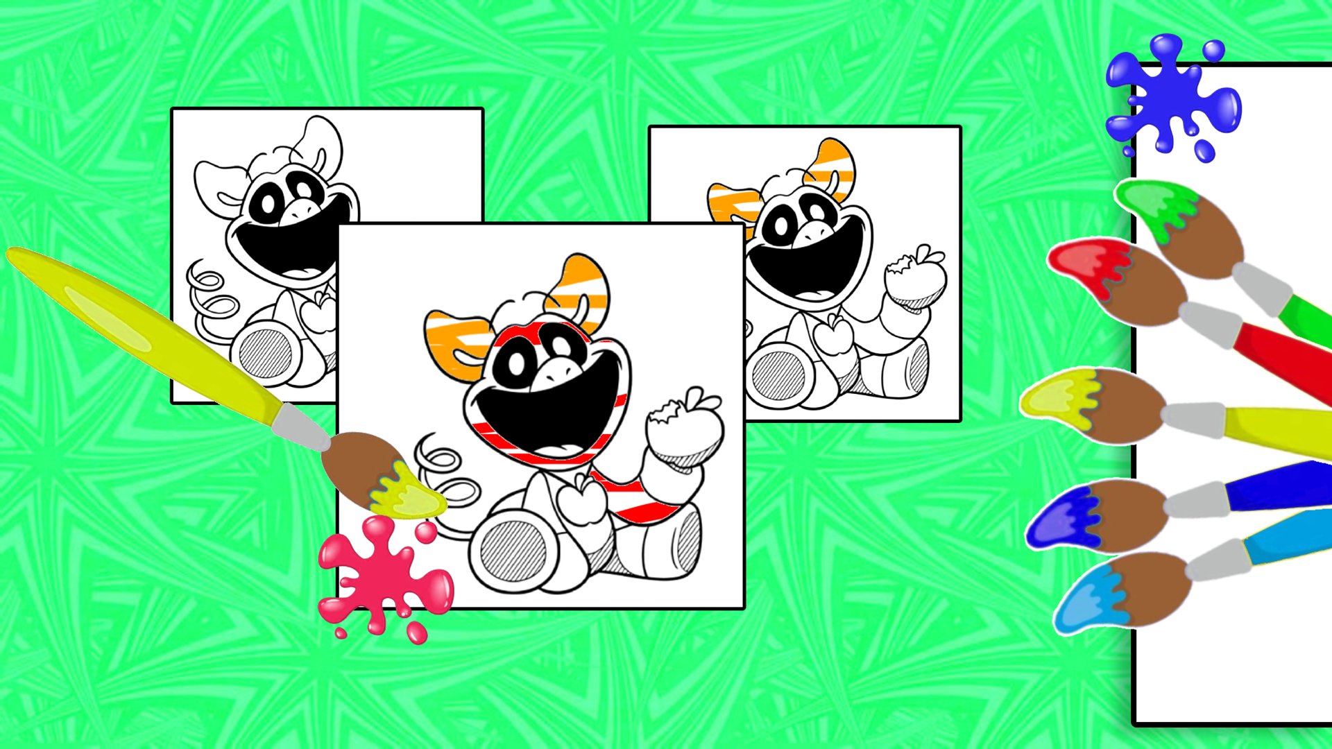 smiling critters Coloring book - App on Amazon Appstore