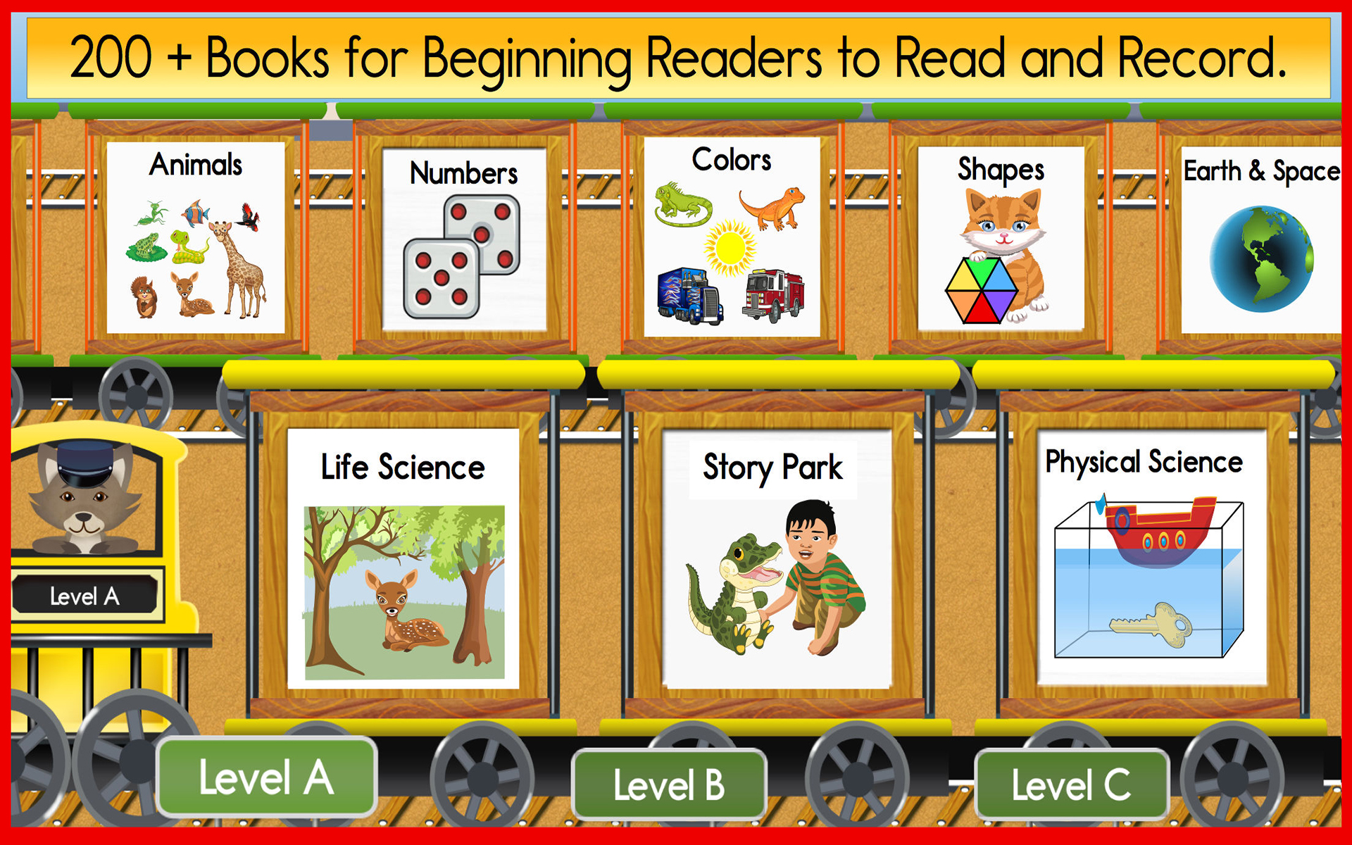 Reading Train Starter Books, Songs & Quizzes - App on Amazon Appstore