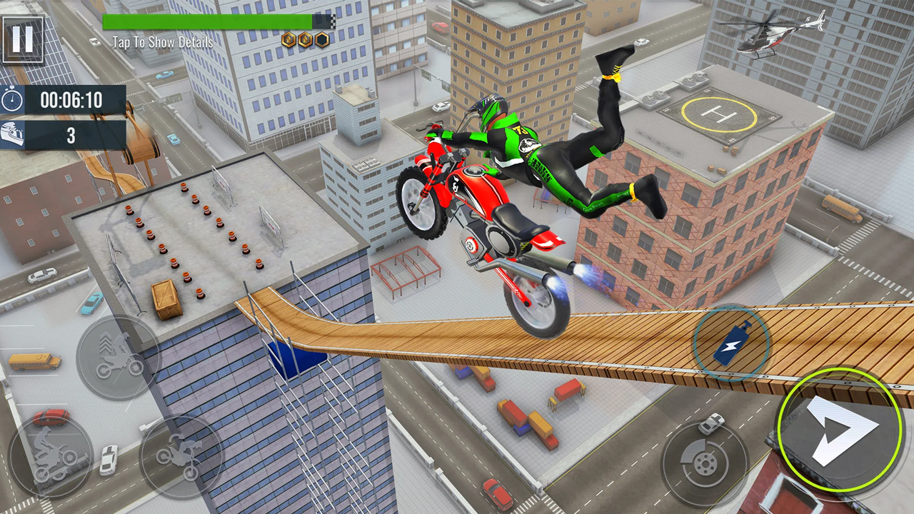 Extreme Bike Stunts Freestyle Race Simulator Game - Play Mega Ramp ...