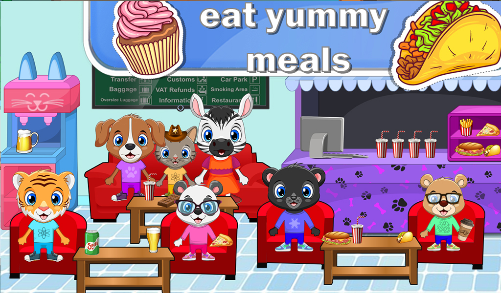 Mini Pets City : My Airport - App on Amazon Appstore