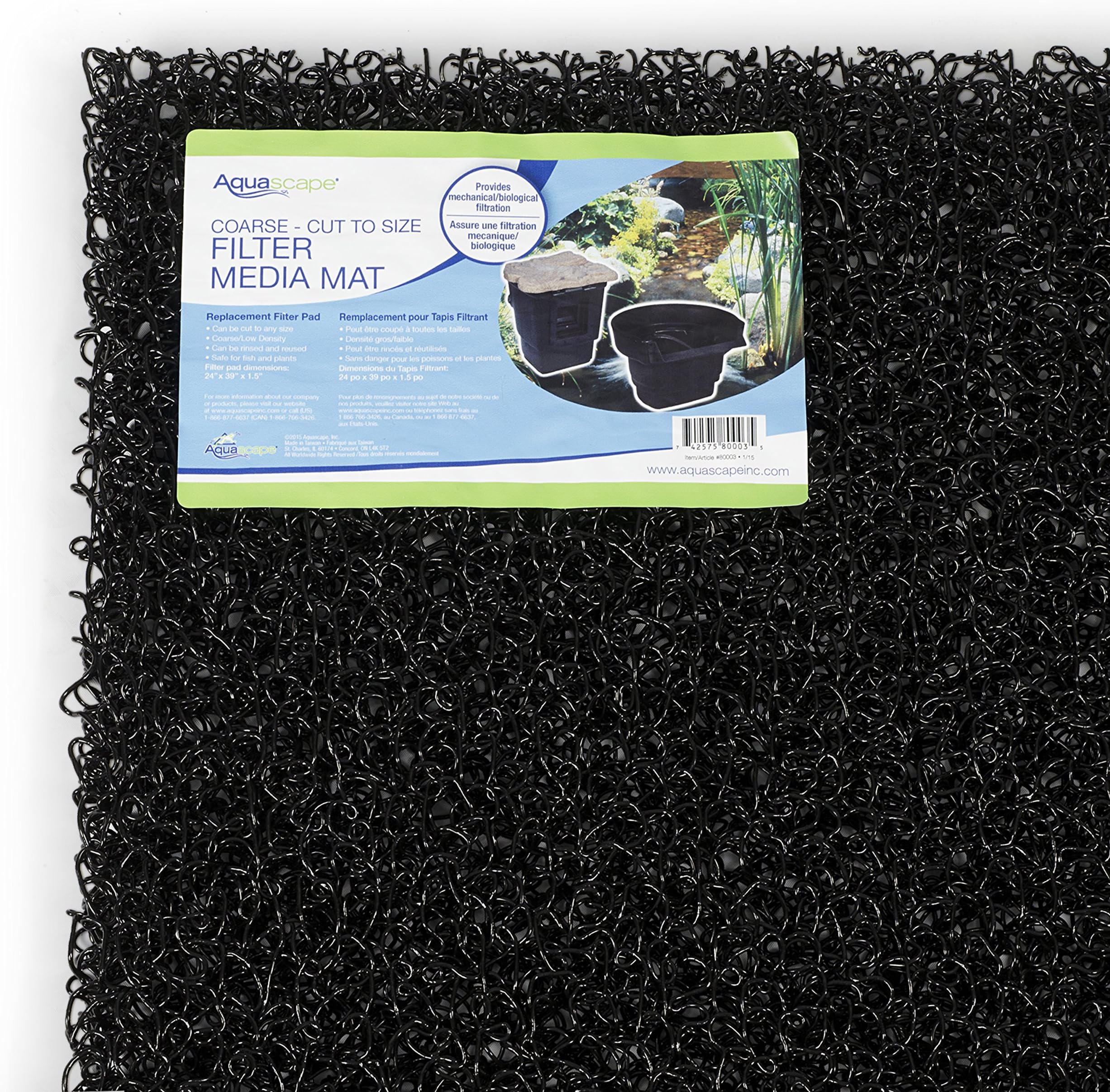 Amazon.com : Aquascape 80006 Pond Waterfall Spillway Filter Mat : Patio ...