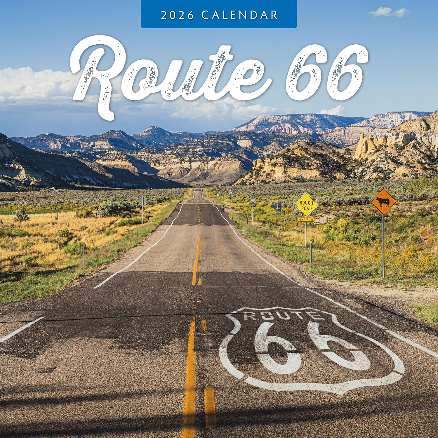 Route 66-2026 Square Wall Calendar - by Red Robin Publishing : Amazon ...