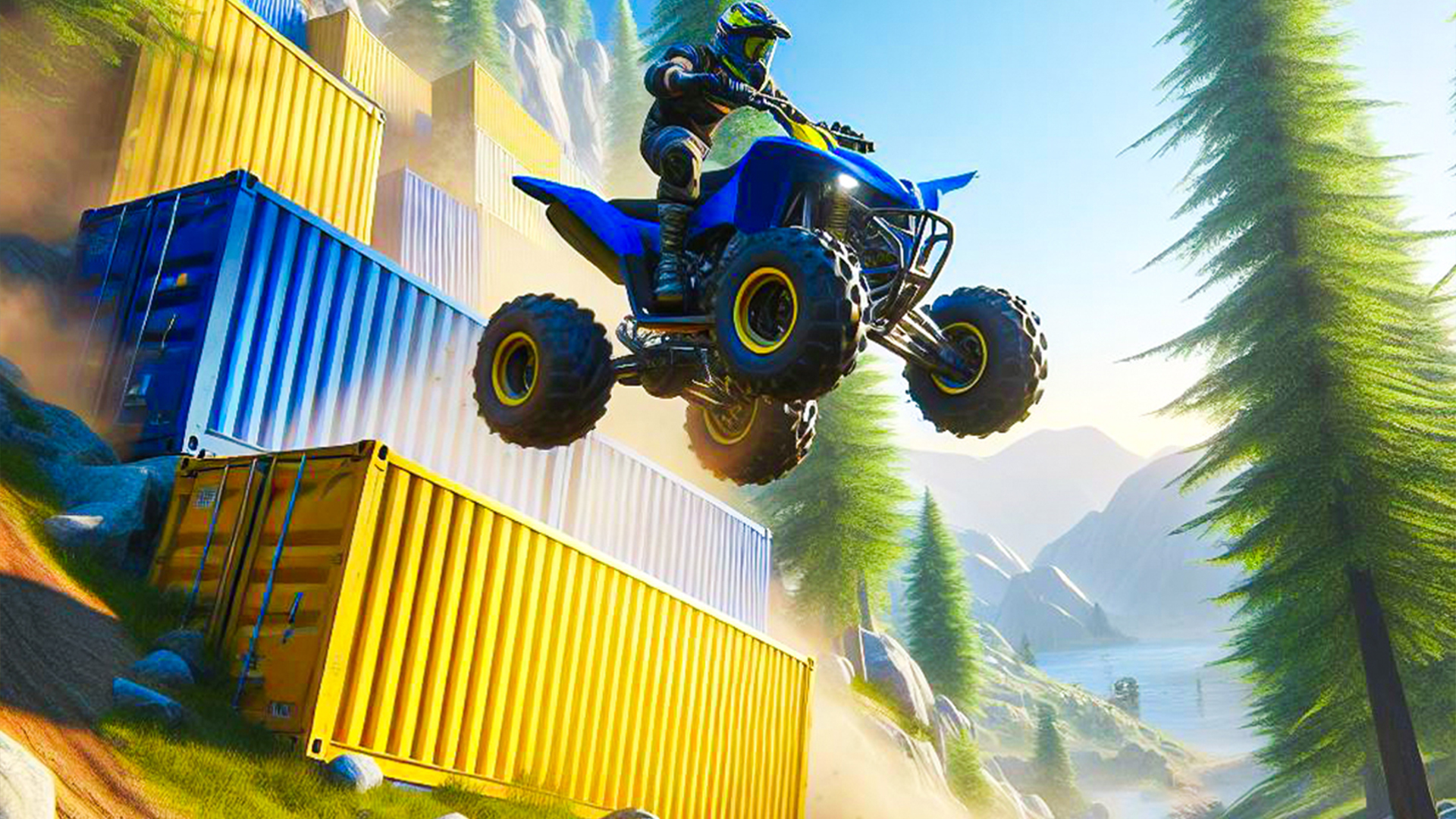 ATV Quad Bike Stunt Race Game ATV Quad Bike Race ATV Offroad ATV Quad ...
