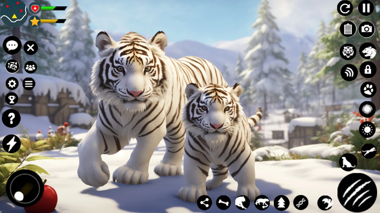 Arctic White Tiger Family Sim - App on Amazon Appstore