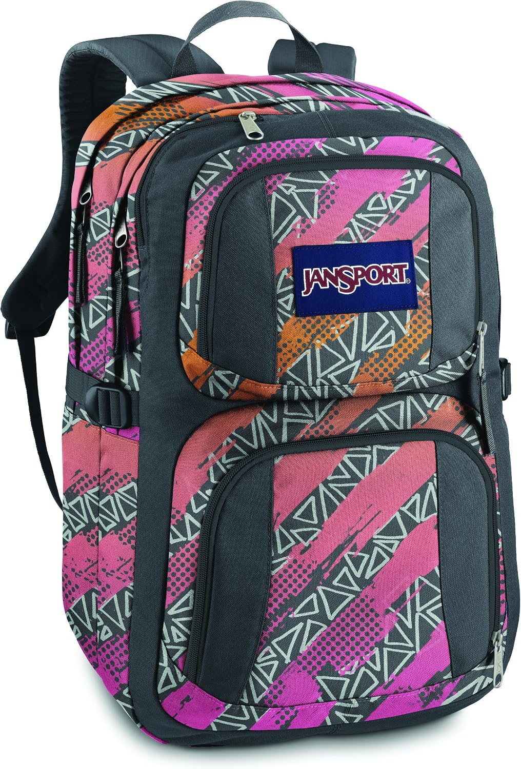 Amazon.com: JanSport Classics Series Merit Backpack (Forge Grey/Multi ...