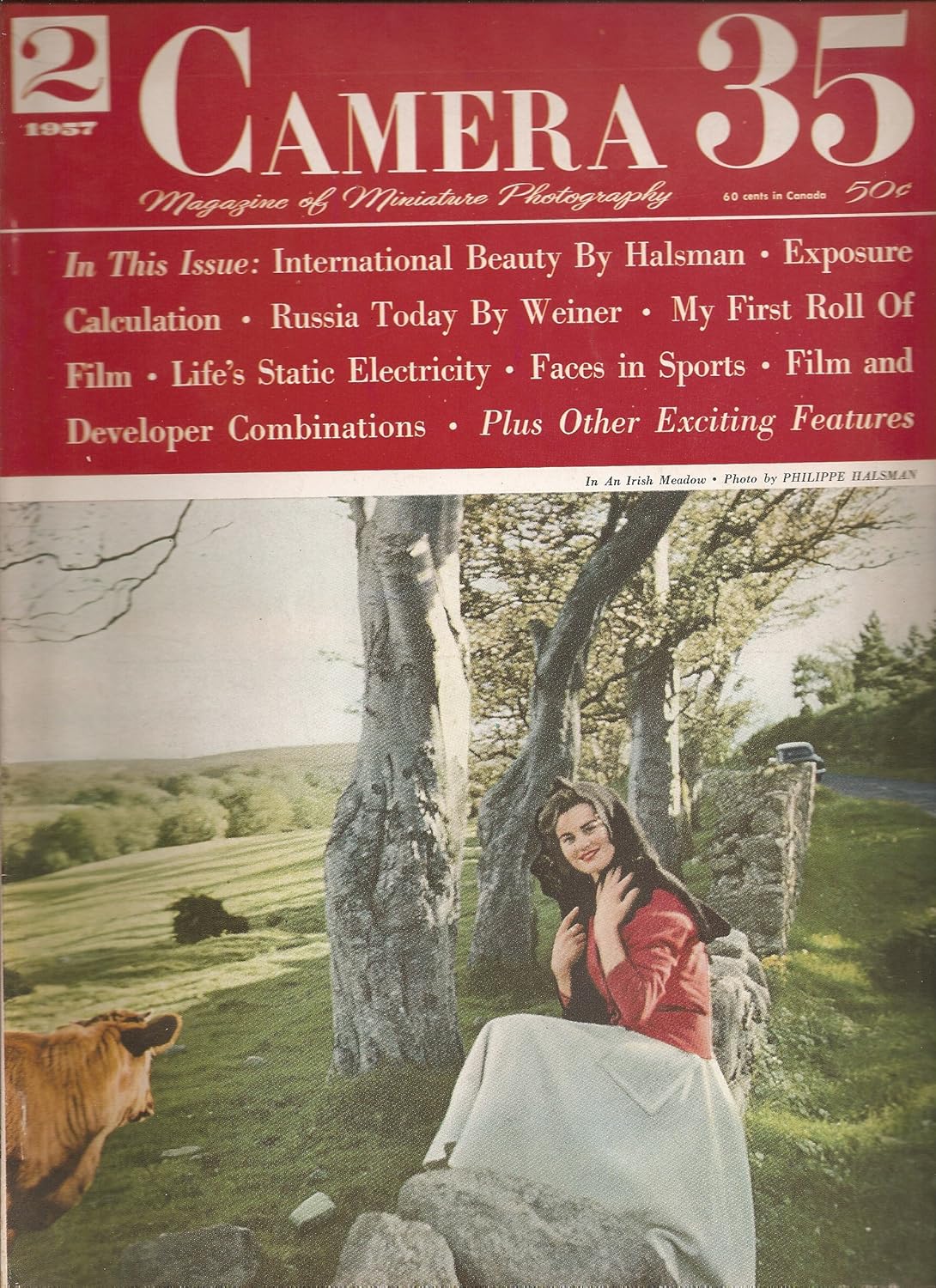 CAMERA 35 Magazine Summer 1957 Volume 1 No. 2 (Magazine of miniature ...