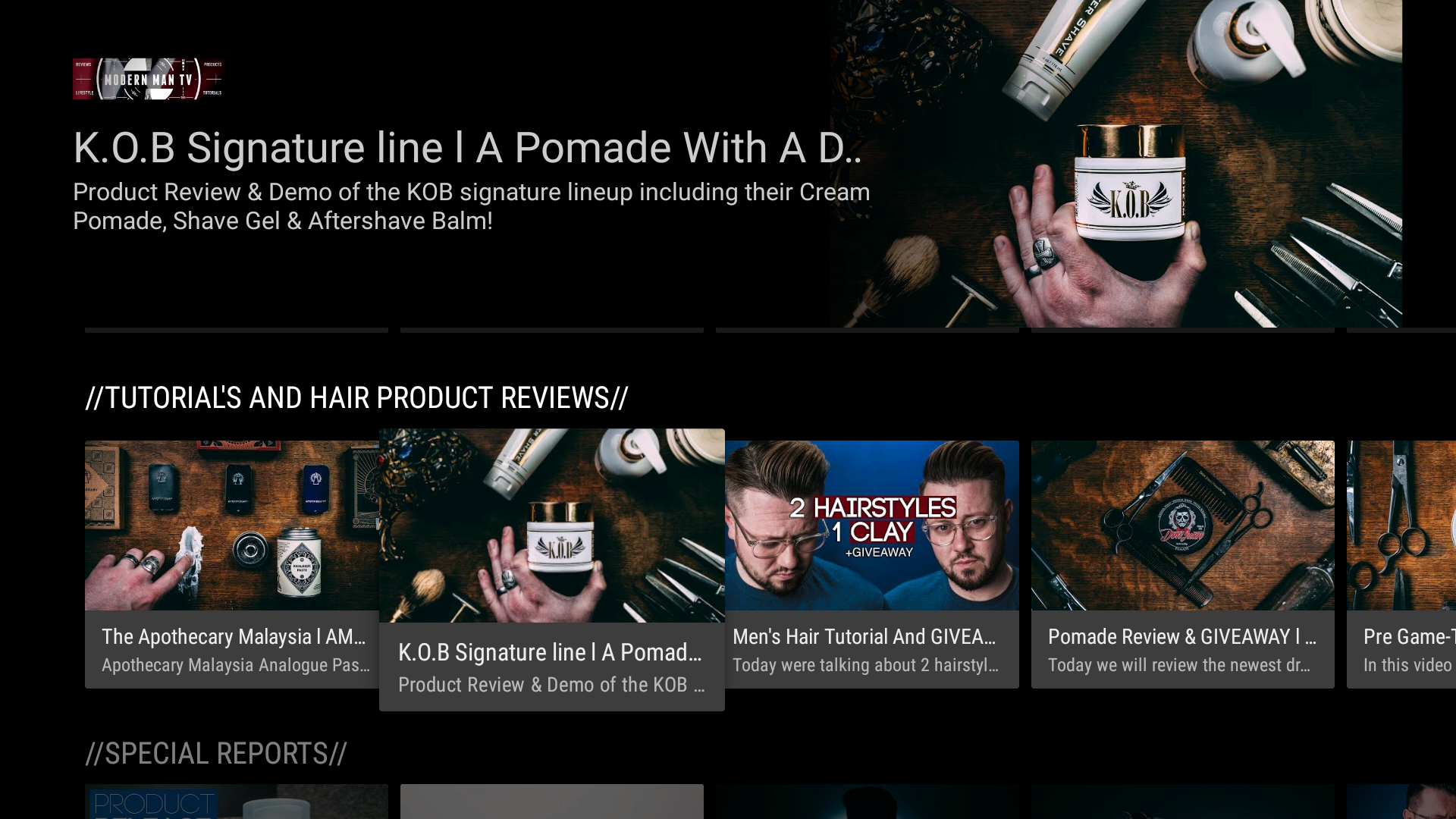 Modern Man TV - App on Amazon Appstore