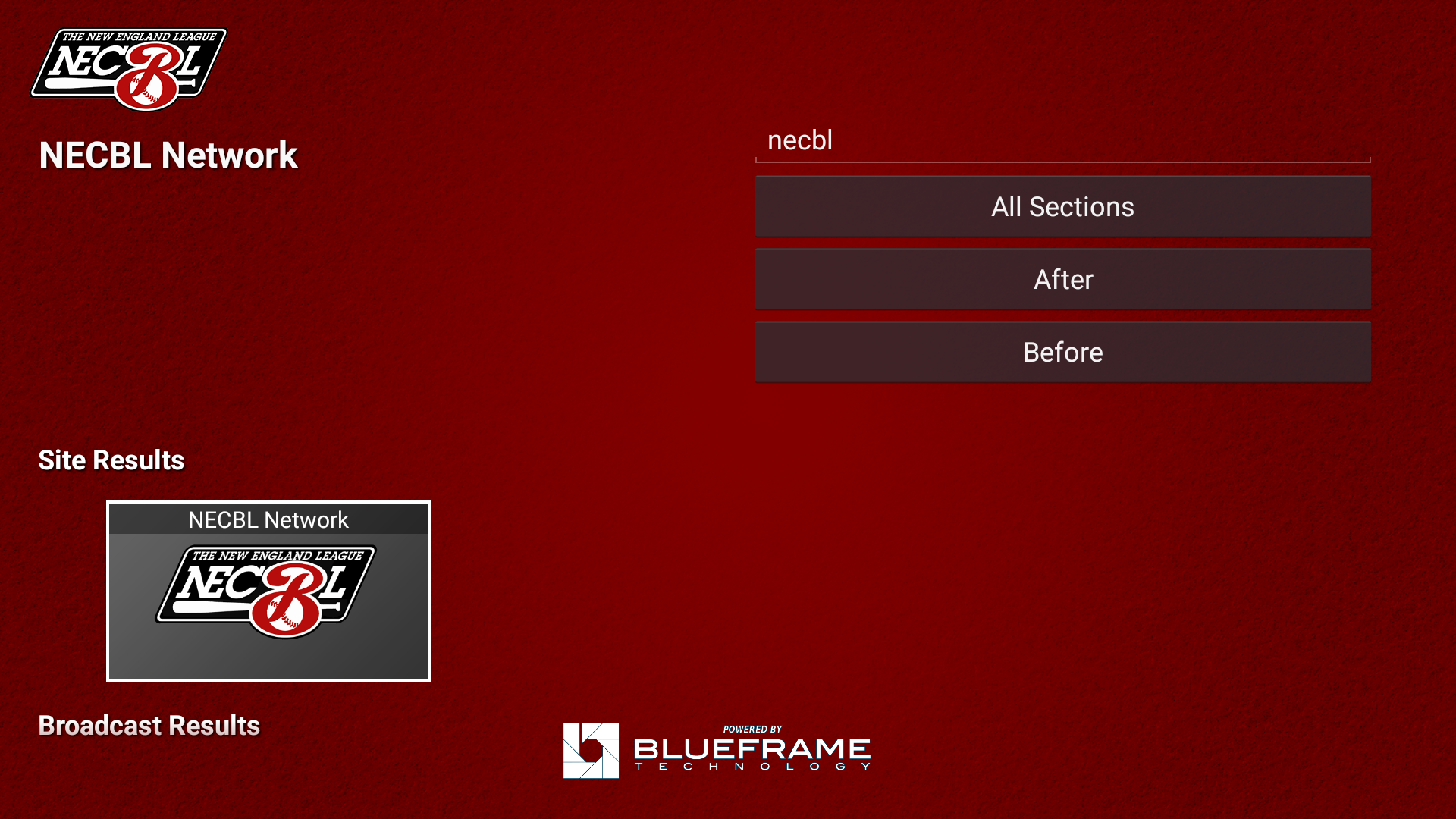 NECBL Network - App on Amazon Appstore