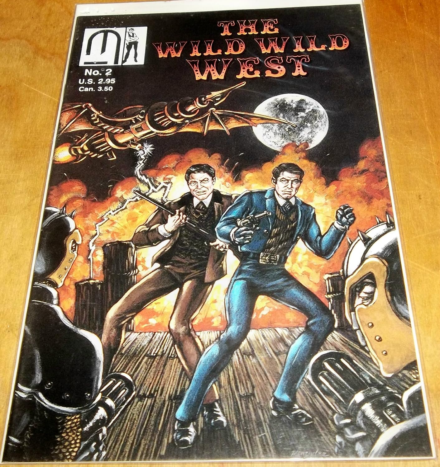 The Wild Wild West #2 Millennium Comic 1990: unknown author: Amazon.com ...