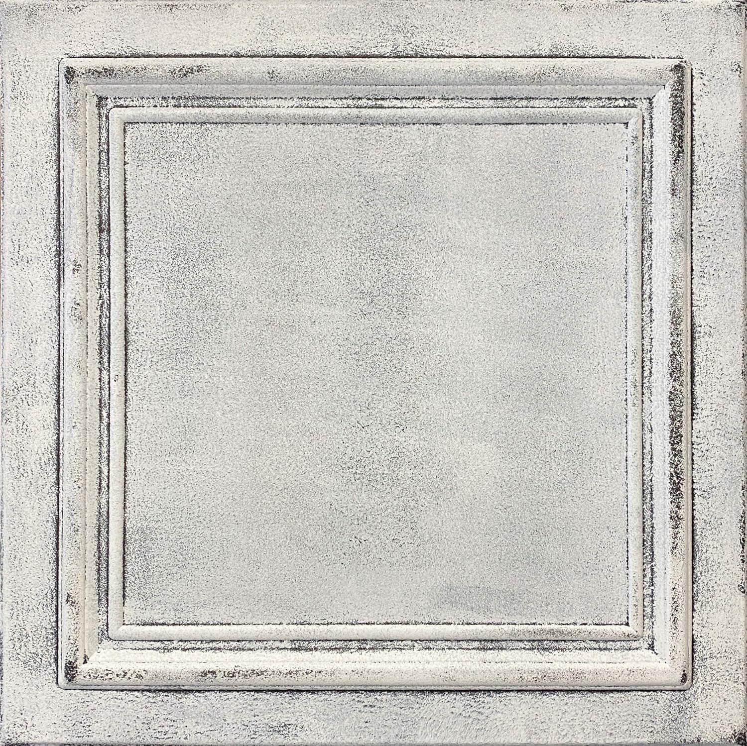 R24 Vintage 20x20 Amazing Styrofoam Tin Look Ceiling Tiles Easy to Glue ...