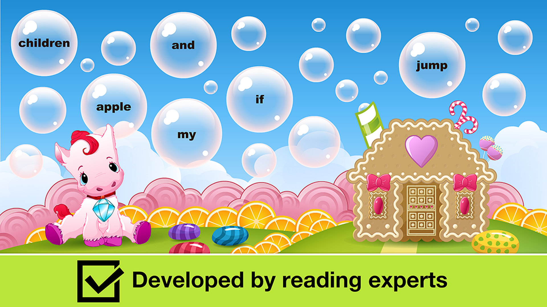 Sight Words Games in Candy Land - Reading for kids - App on Amazon Appstore