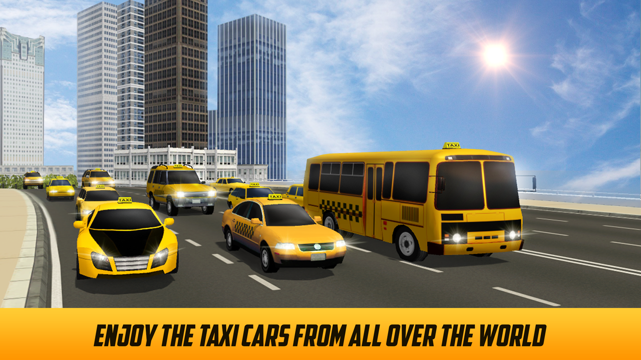 Public Transport Sim: Taxi Driver | Crazy Taxi City Rush Yellow Cab Car ...