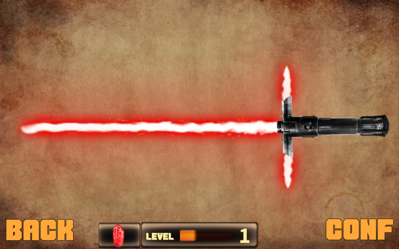 Sabre de luz & blaster & a força e outras armas - Aplicativo na Amazon ...