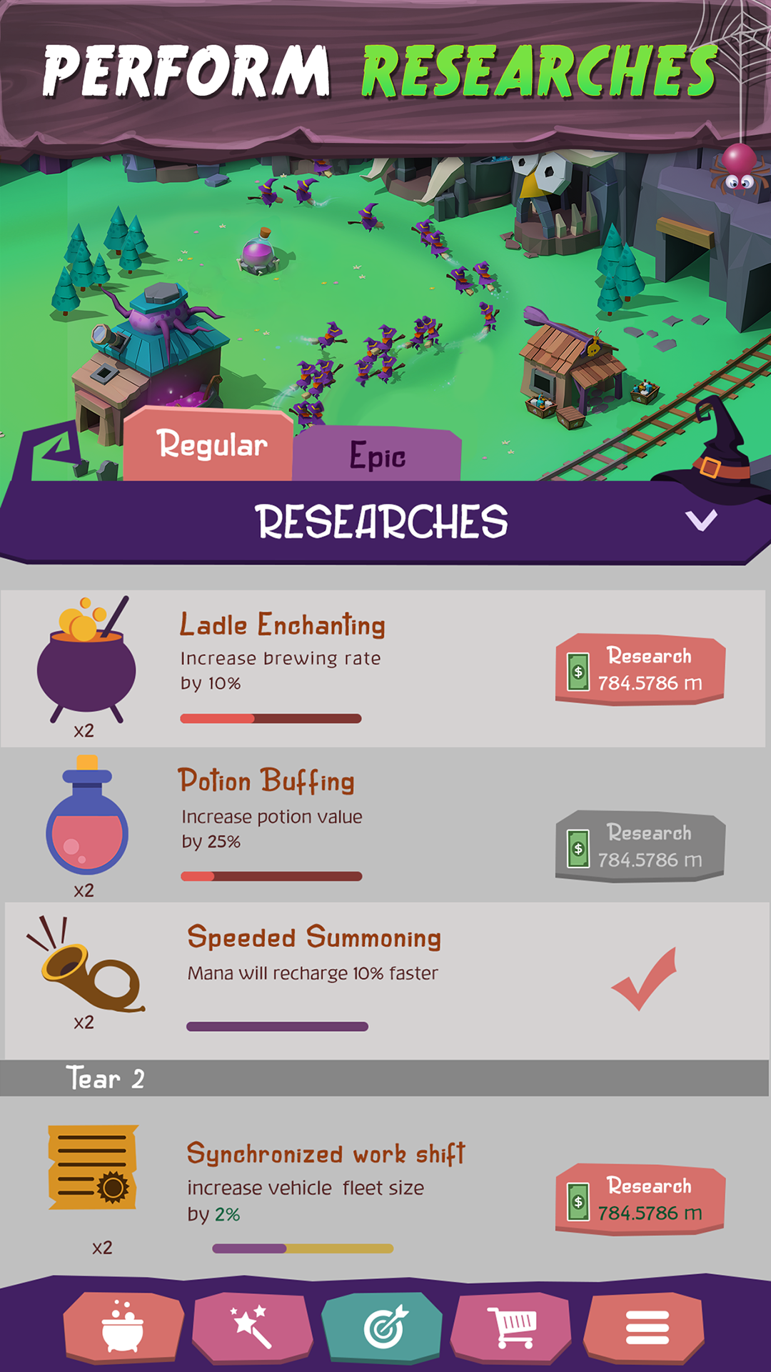 Tiny Witch Clicker : Brew Potions & Live Forever - App on Amazon Appstore