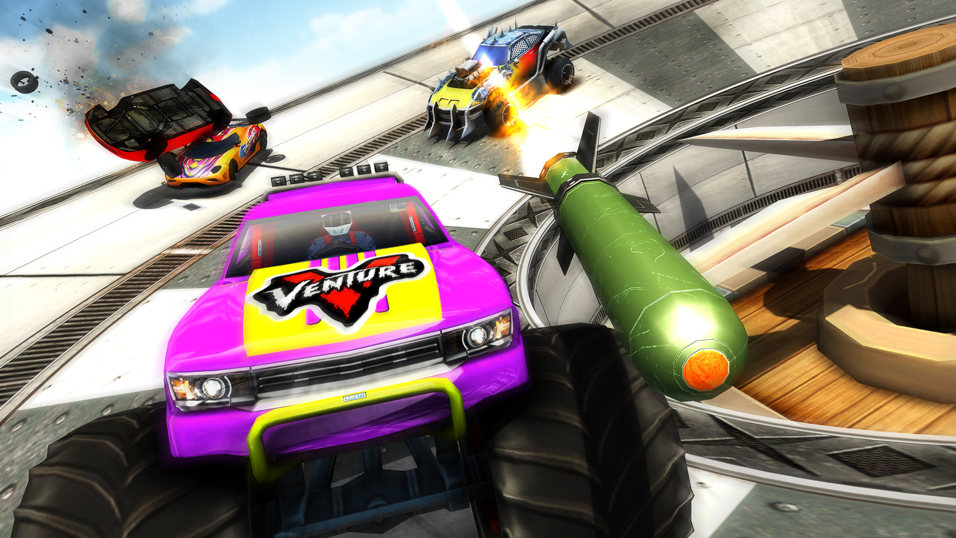 Extreme Whirlpool Car Crash Demolition Derby:Amazon.co.jp:Appstore for ...