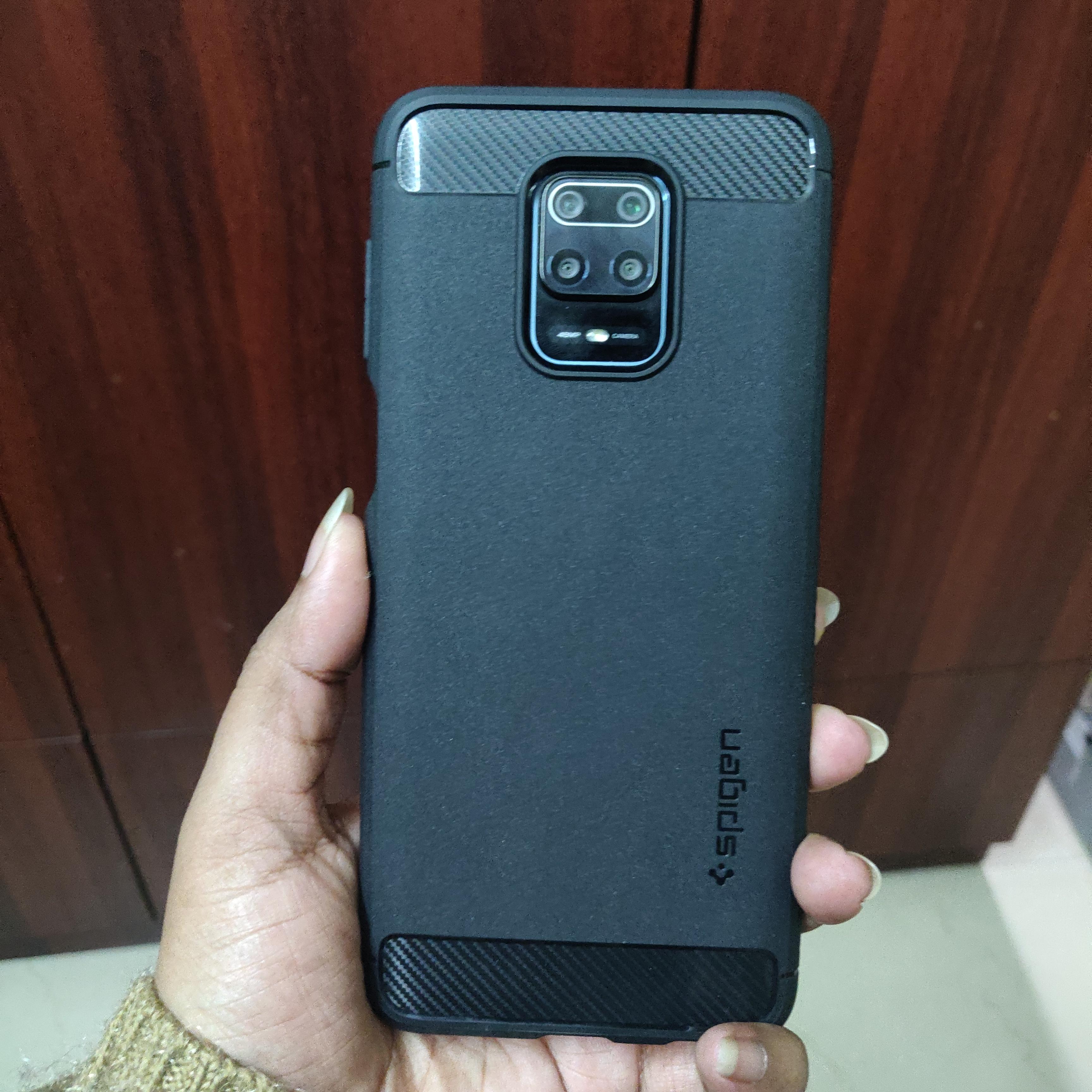 Spigen Rugged Armor Back Cover Case Compatible with Redmi Note 10 Lite ...