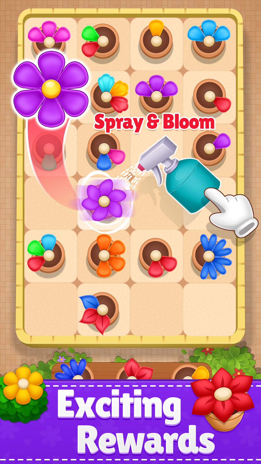 Bloom Sort 3d - Flower Match - App on Amazon Appstore