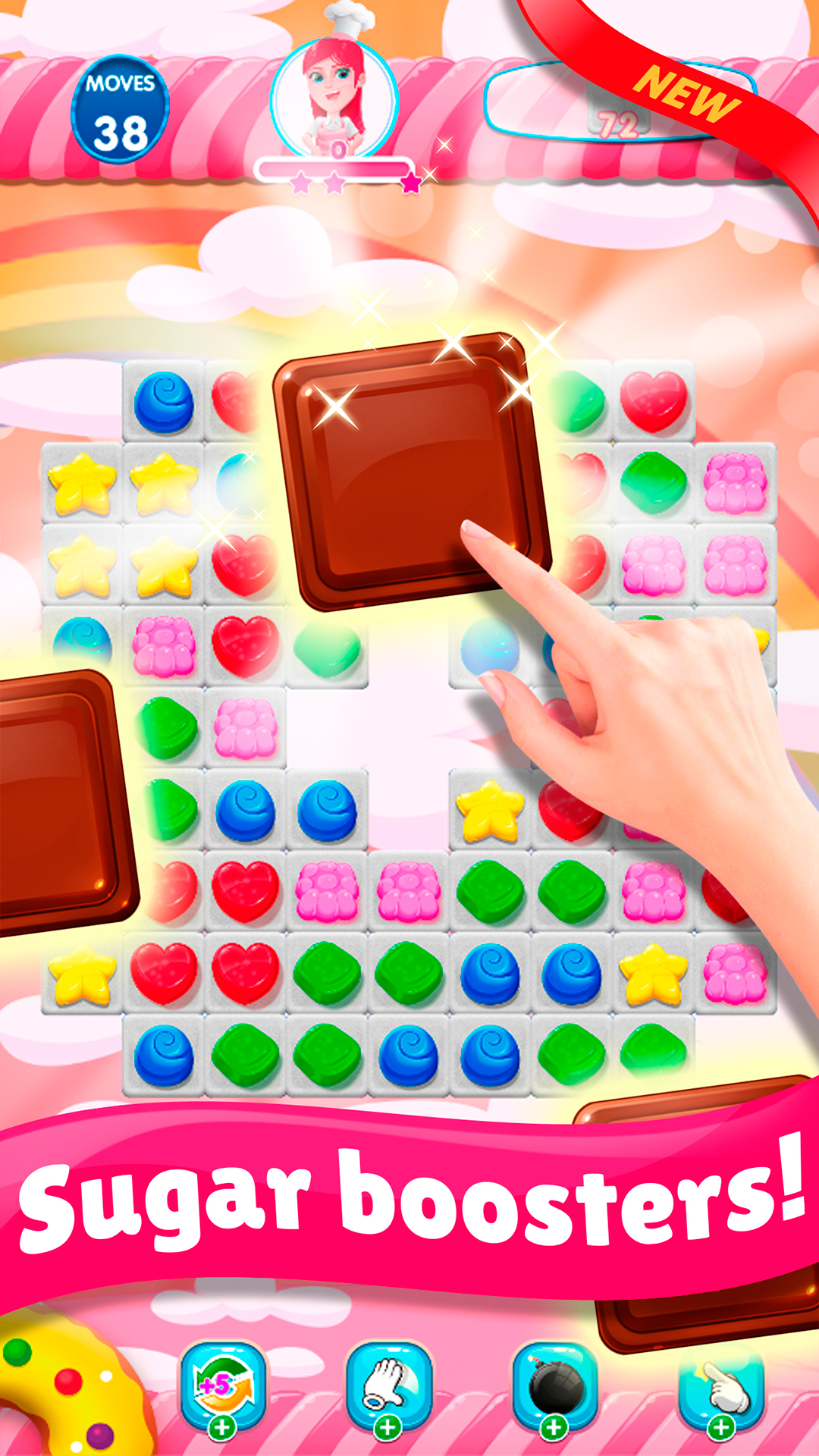 Sweet Sugar Match 3 - Free Candy Smash Game - App on Amazon Appstore