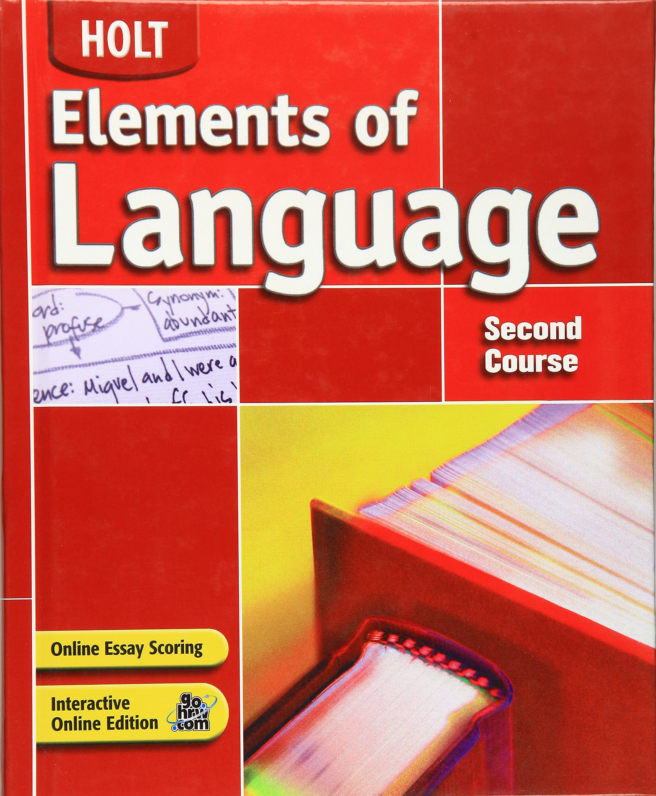Amazon.com: Elements of Language: Student Edition Grade 8 2004: ...