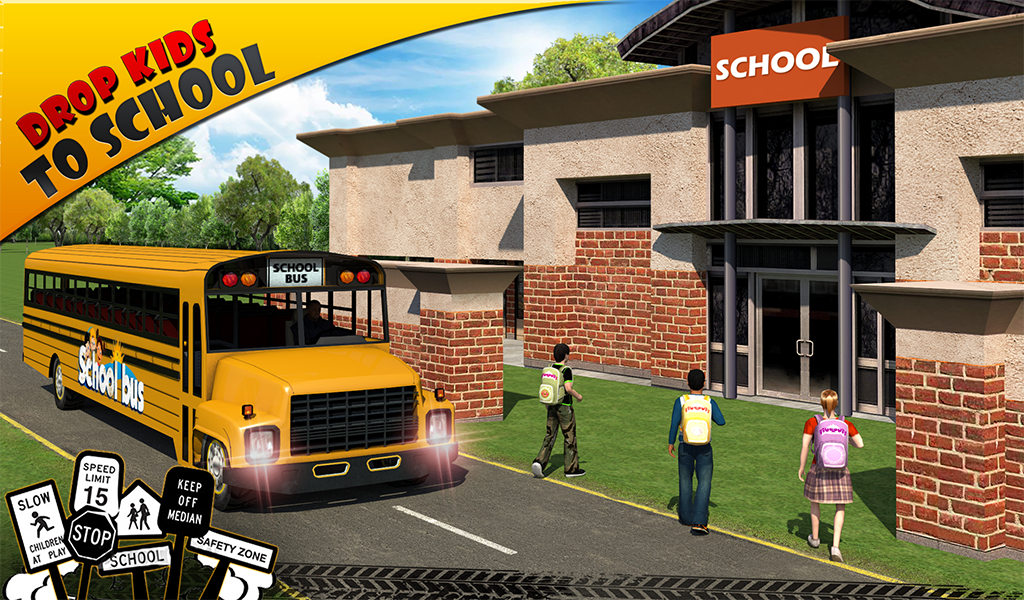 Schoolbus Driver 3D SIM - App on the Amazon Appstore