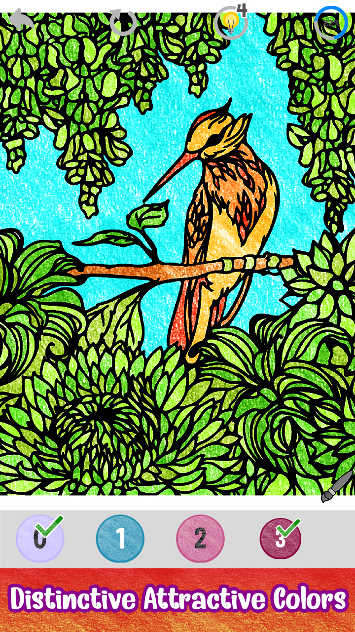 Forest Color By Number - Secret Garden, Nature Paint Book - App on ...