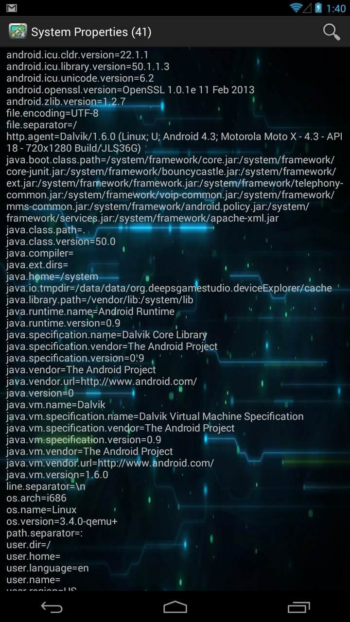 Device Explorer - App on Amazon Appstore