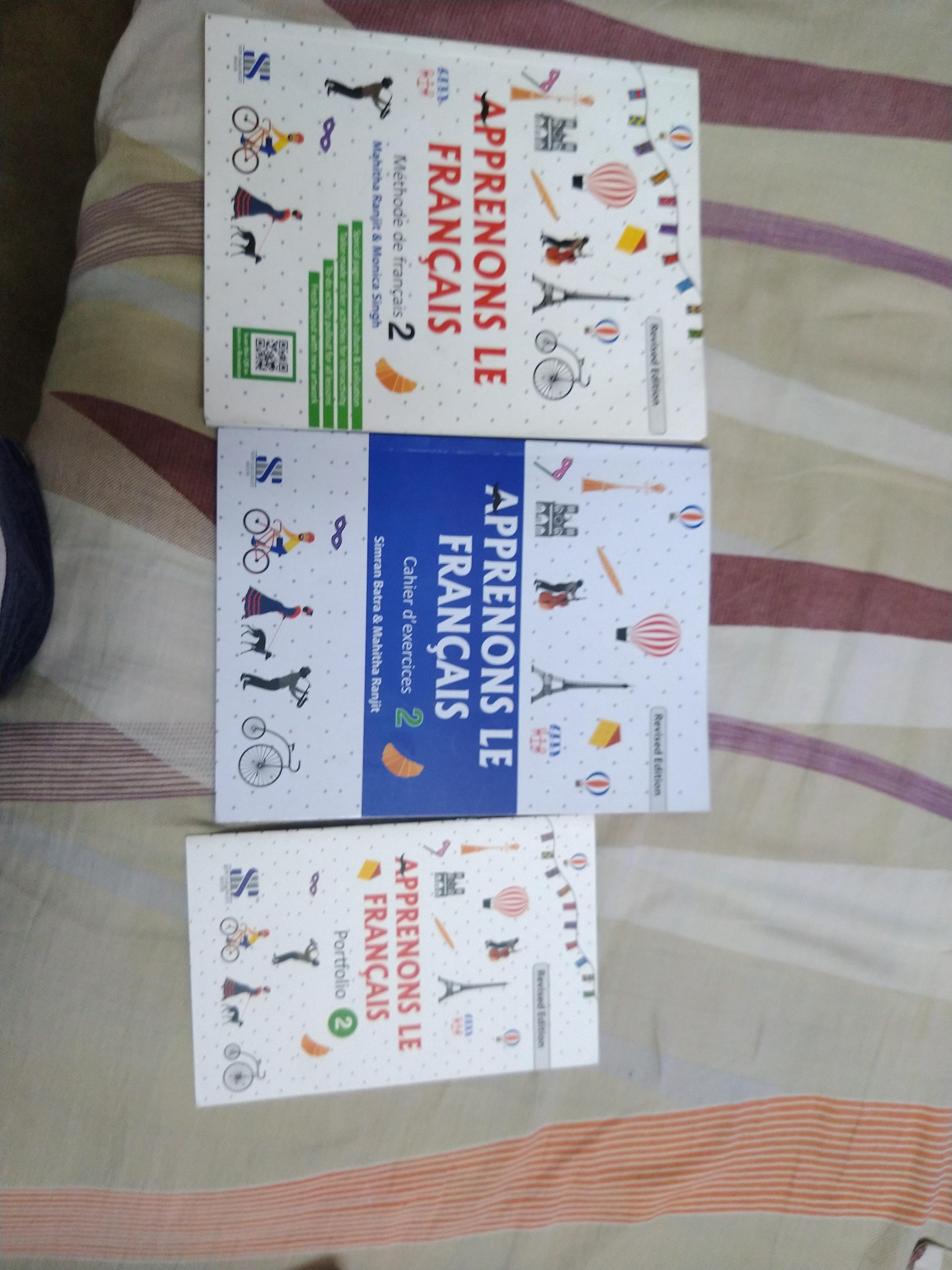 Apprenons Le Francais French Textbook 02: Educational Book - French ...