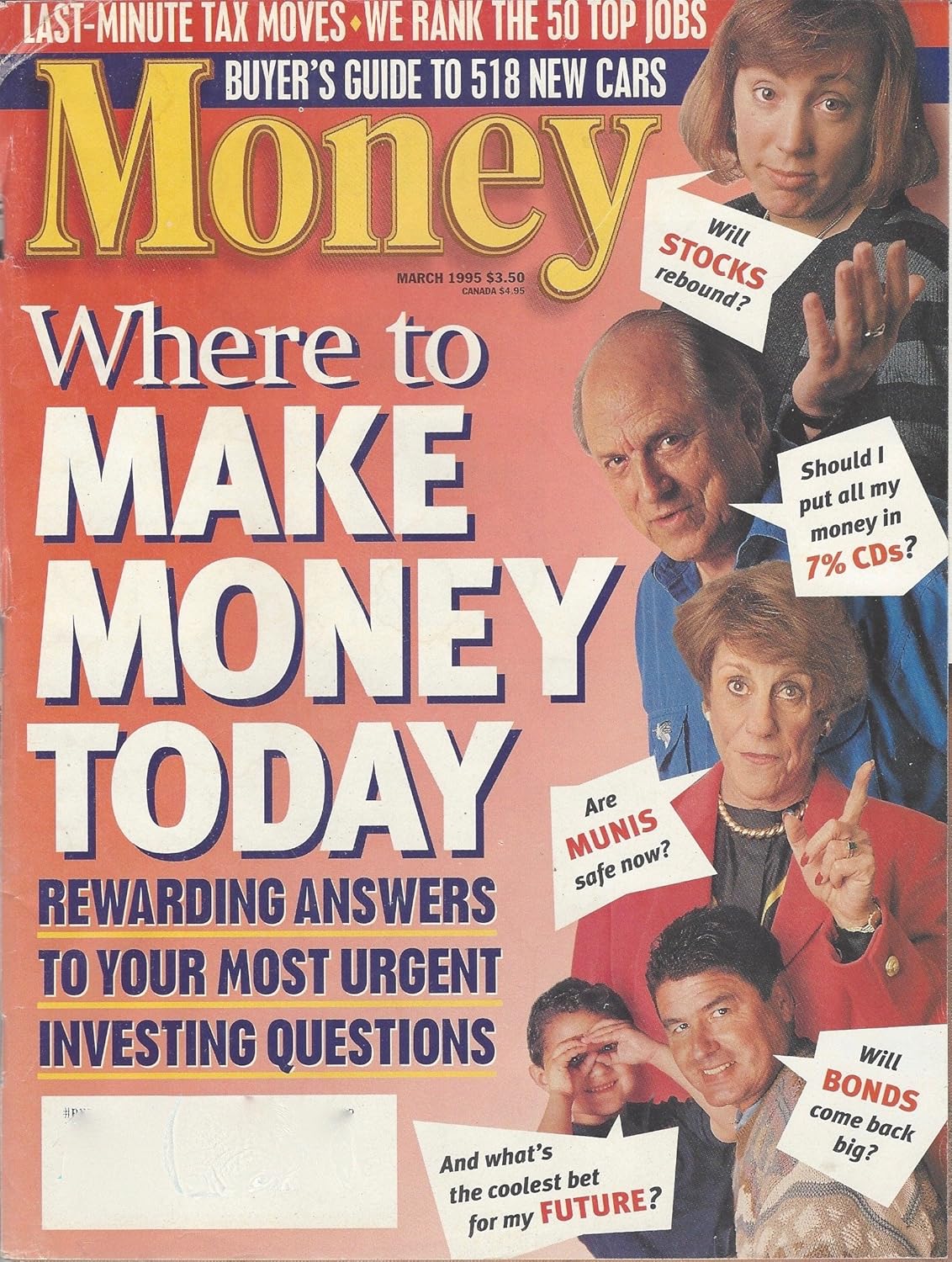 Money Magazine Volume 24, N° 3, March 1995: Where to Make Money Today ...