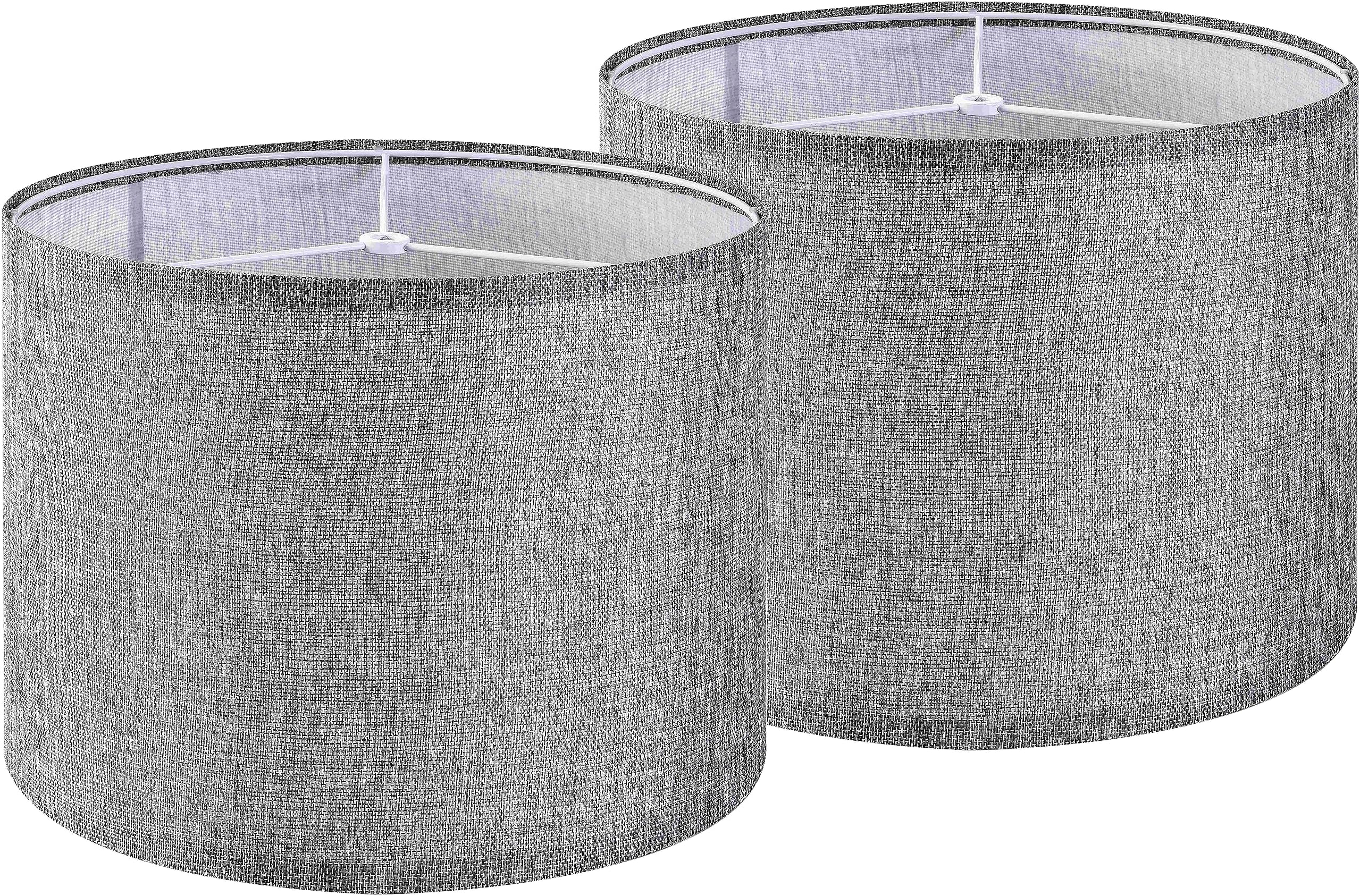 PATIKIL Drum Lamp Shades, 13"x13"x9" Linen Round Lamp Shade for Table ...
