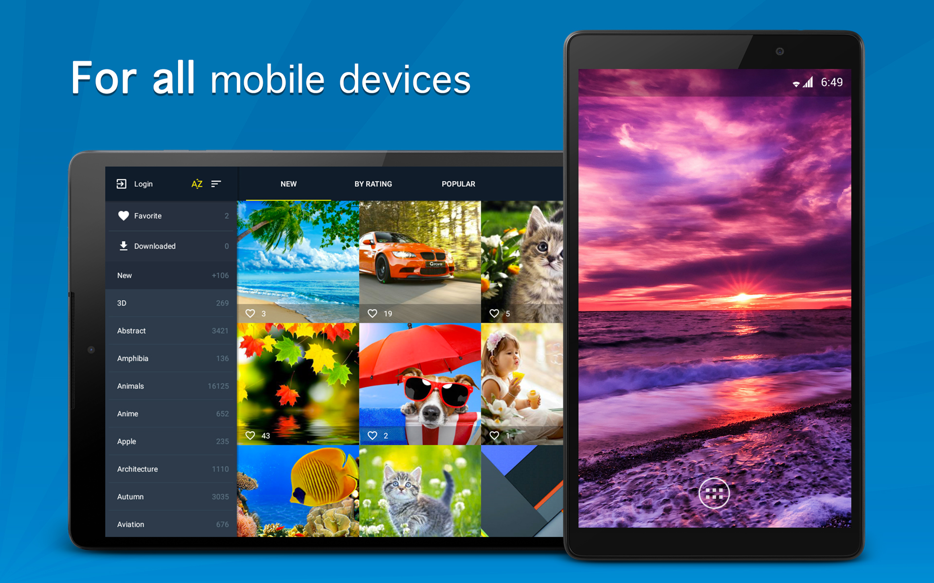 Wallpapers and Backgrounds apps 4K - App on Amazon Appstore