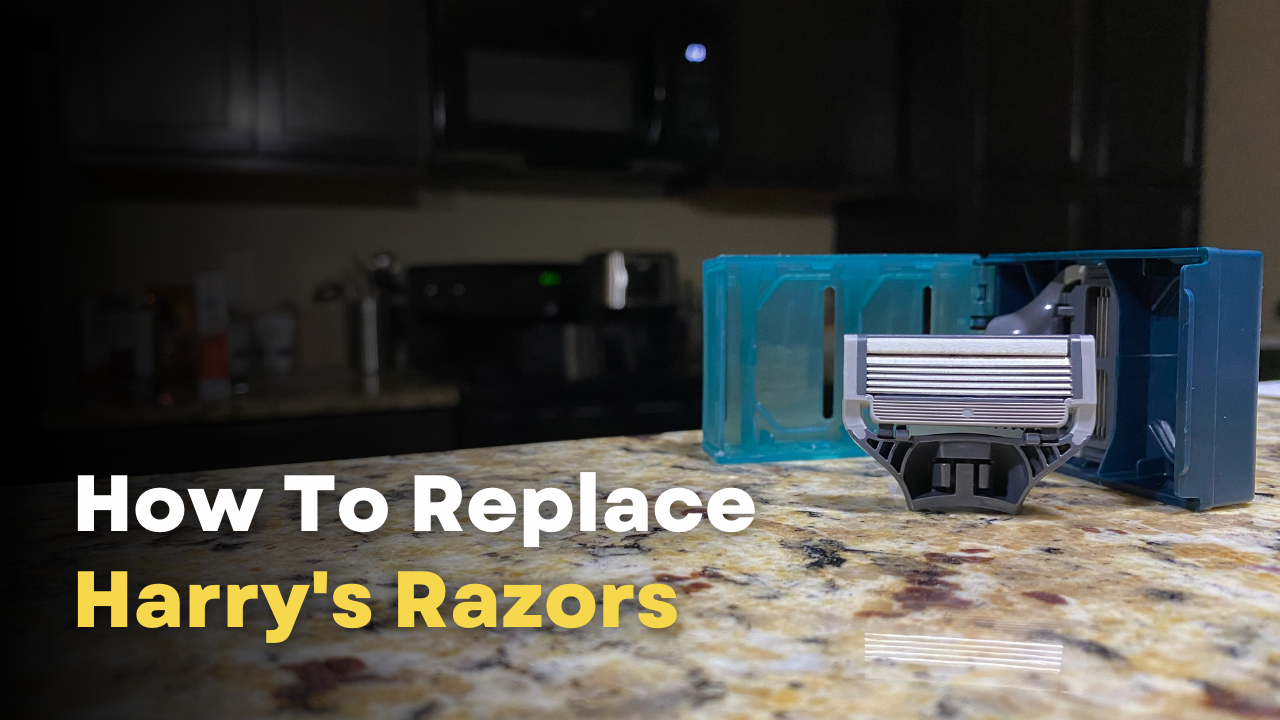 Watch How To Safely Replace Harry's Razor Blades on Amazon Live