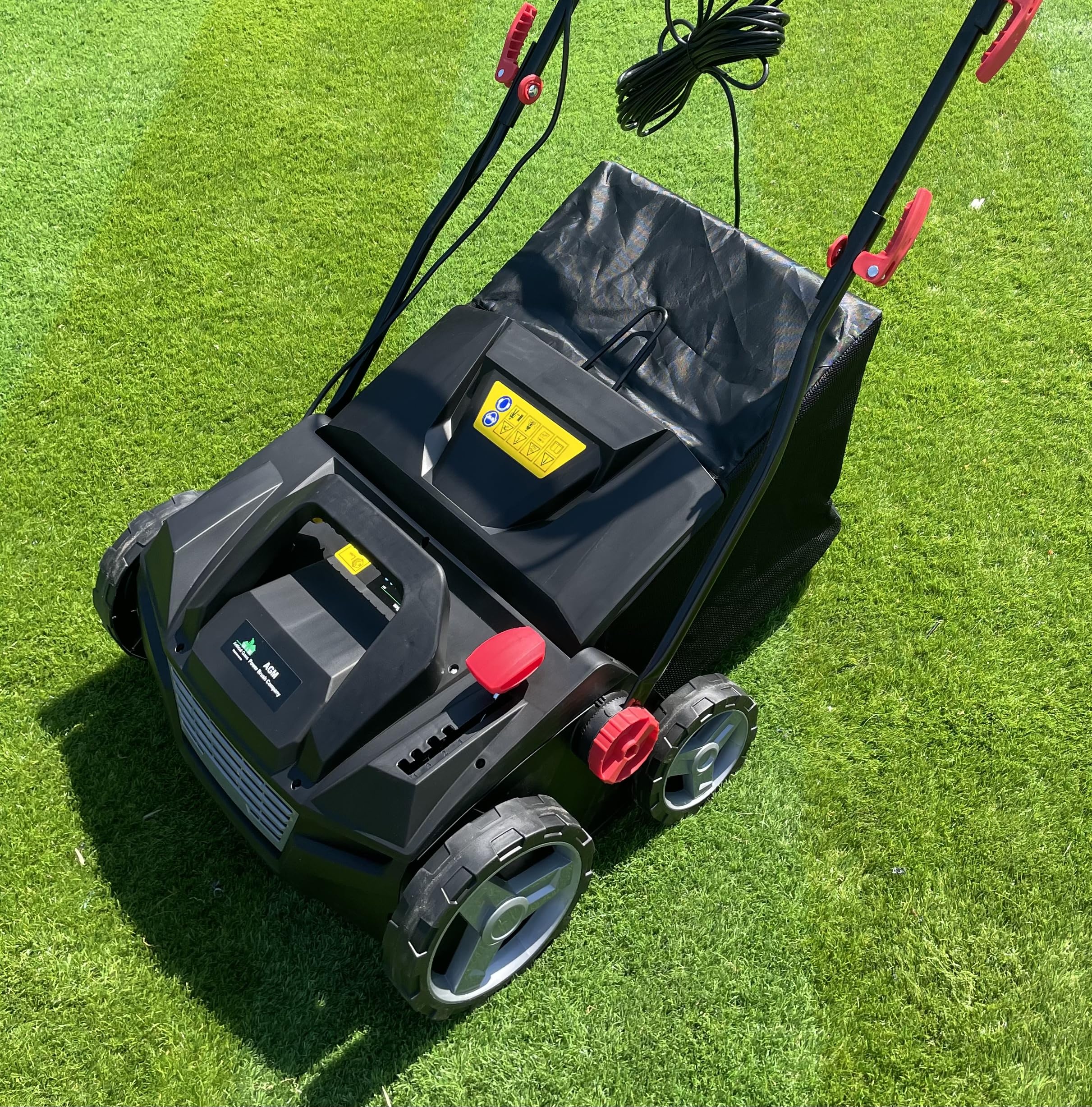 Artificial Turf Maintenance Lawn Brush/Broom Sweeper Twin Pack 1800w ...